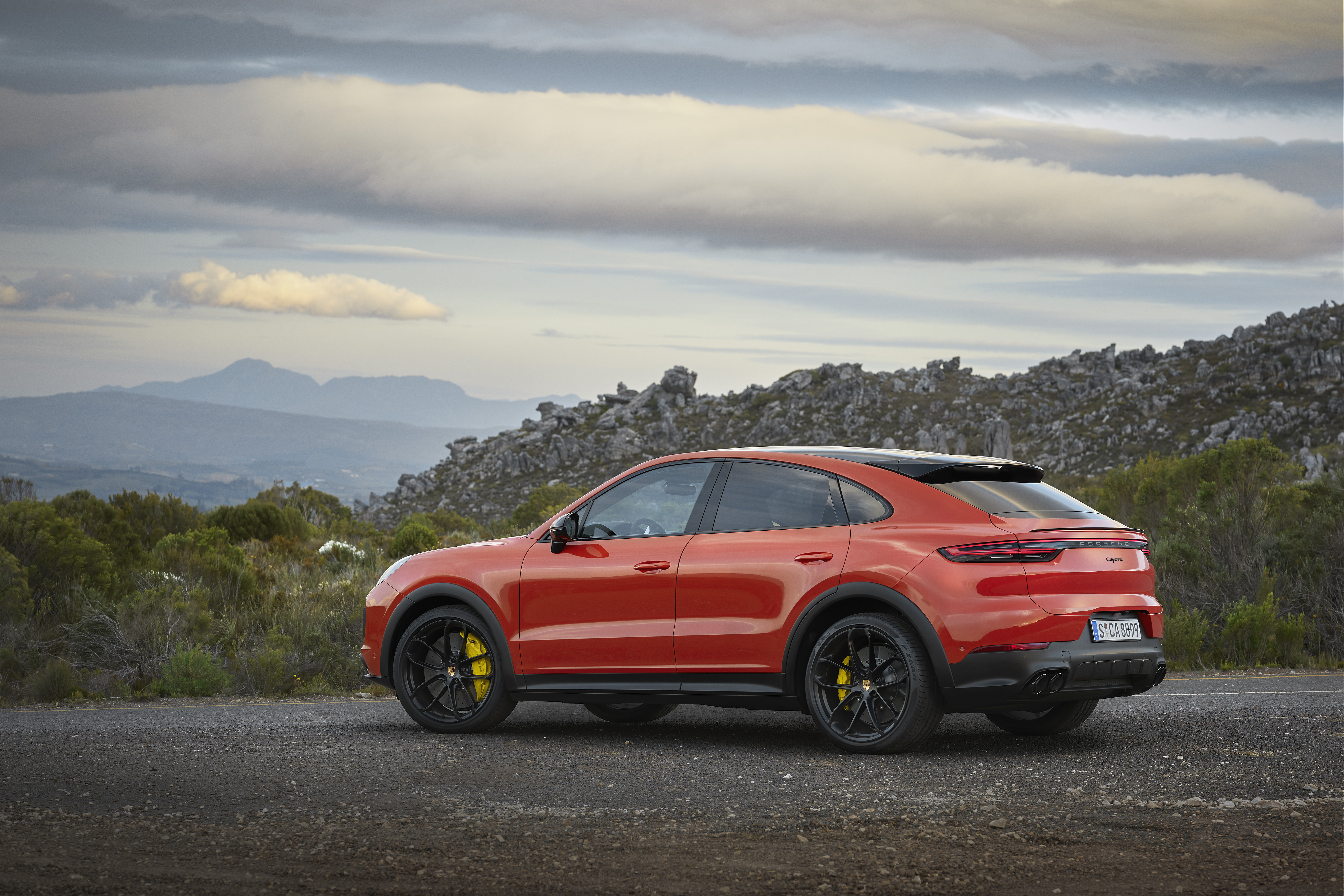 Download SUV Orange Car Car Porsche Vehicle Porsche Cayenne 4k Ultra HD ...