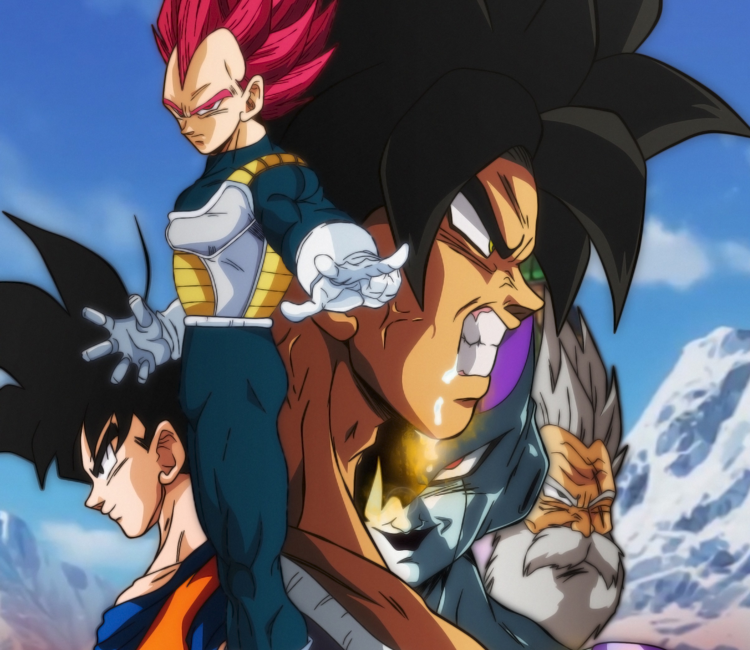 Download Super Saiyan God Goku Vegeta (Dragon Ball) Broly (Dragon Ball ...