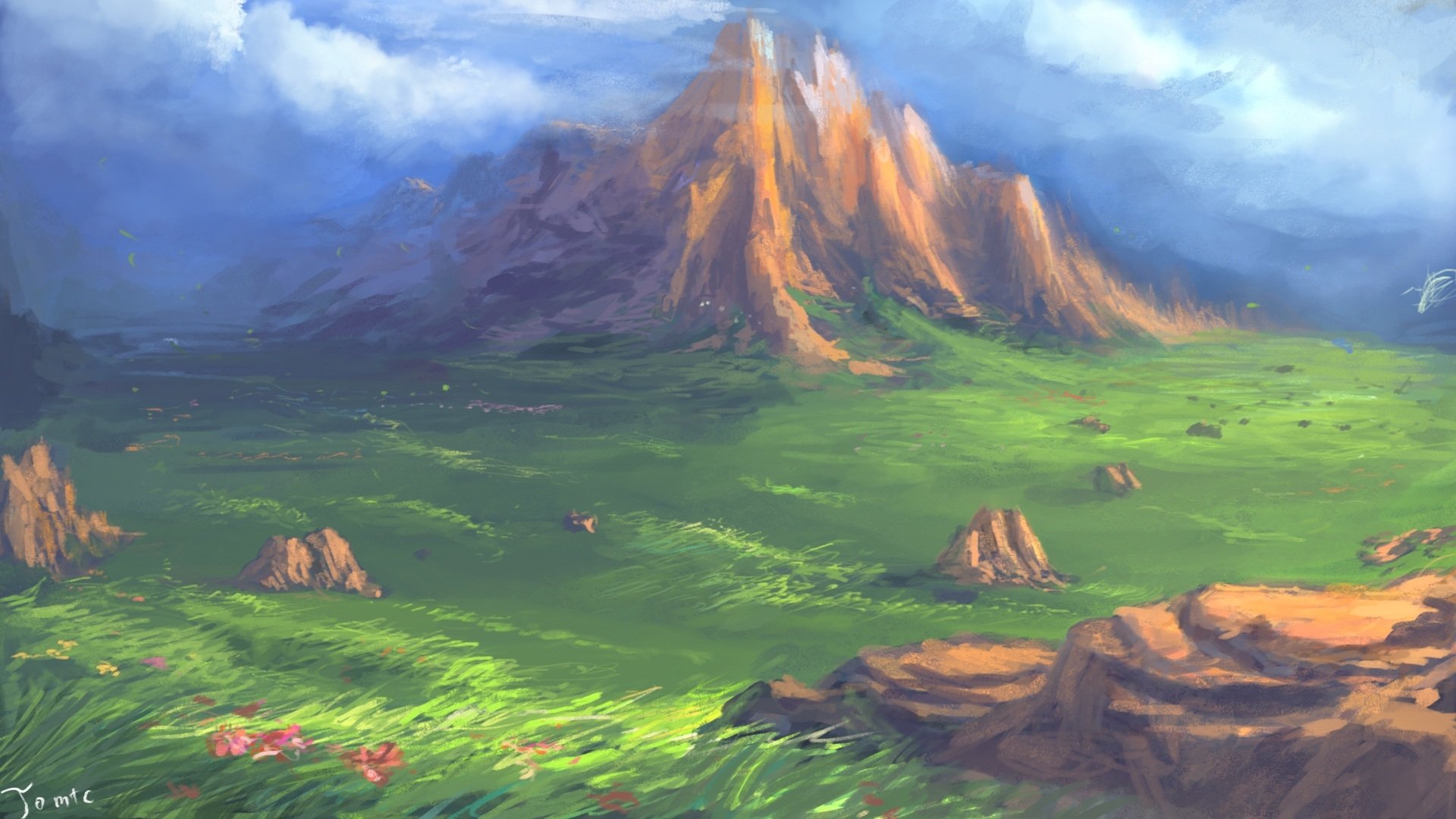 Fondos De Pantalla De Fantasy Art Plains Ice Cavern By