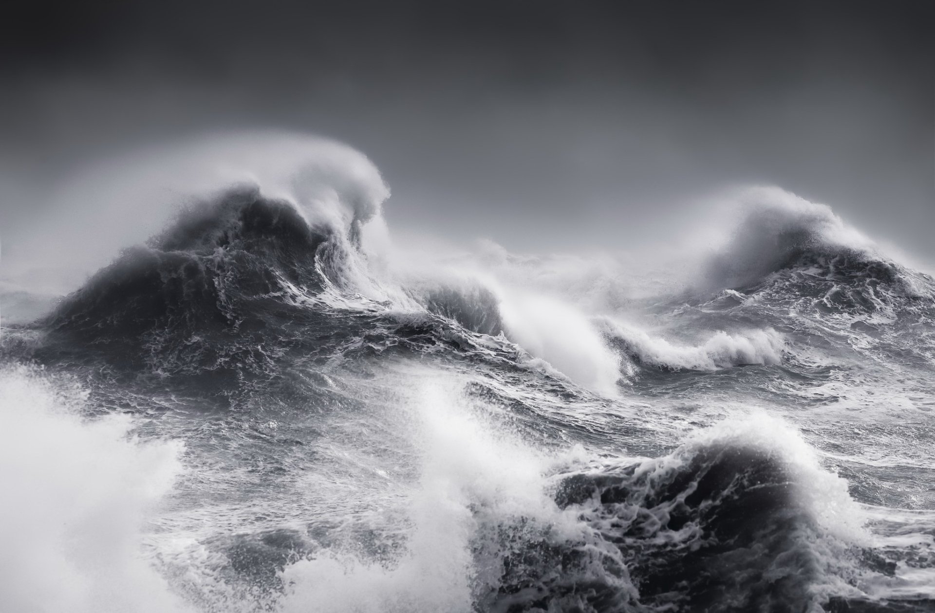 Majestic Ocean Waves: Nature’s Raw Power in HD