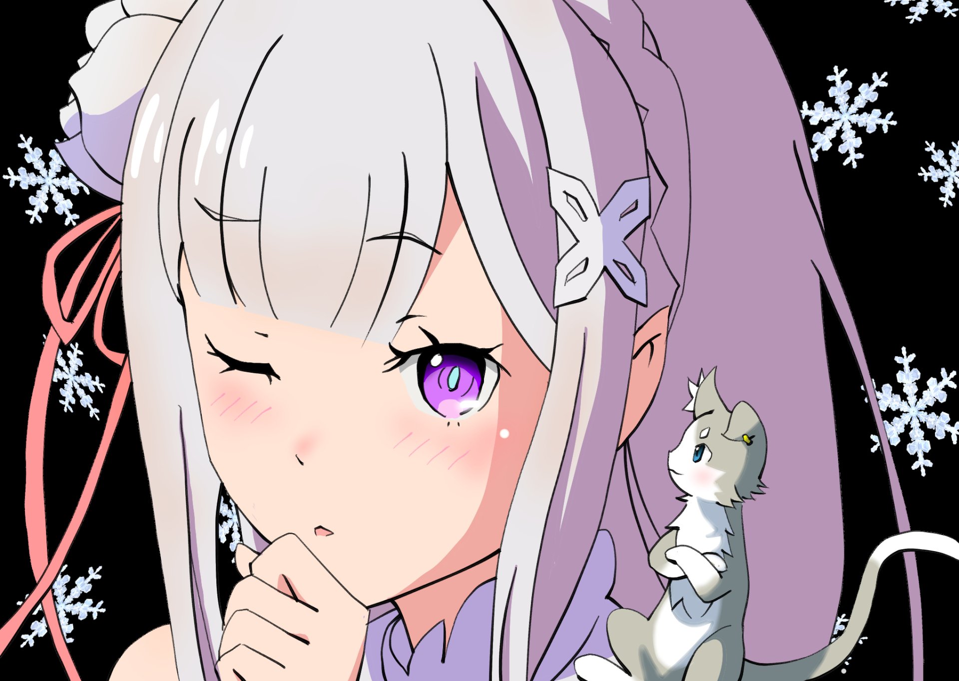 Download Pack (Re:ZERO) Emilia (Re:ZERO) Anime Re:Zero - Starting Life ...