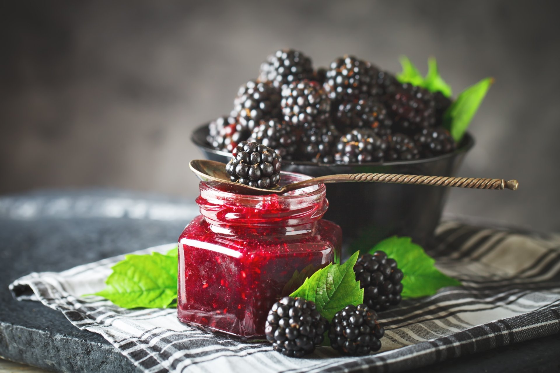 Download Fruit Blackberry Berry Food Jam 4k Ultra HD Wallpaper