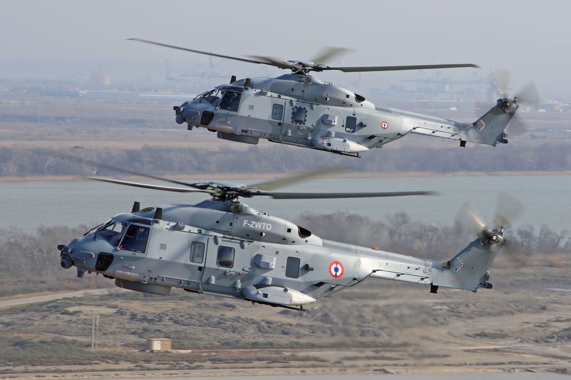 Download Aircraft Helicopter Military NHIndustries NH90 HD Wallpaper