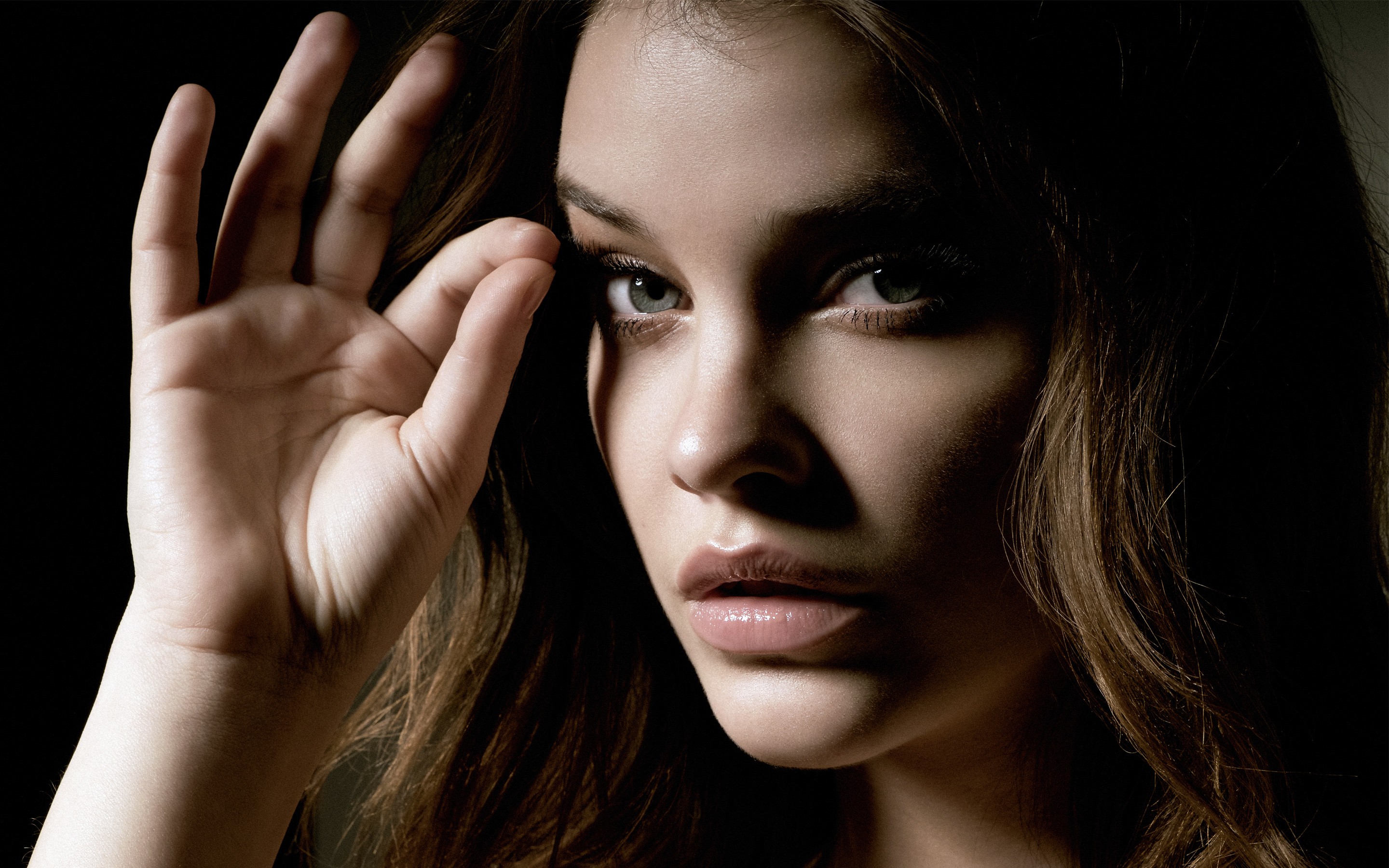 Download Face Close-up Model Hungarian Celebrity Barbara Palvin HD ...