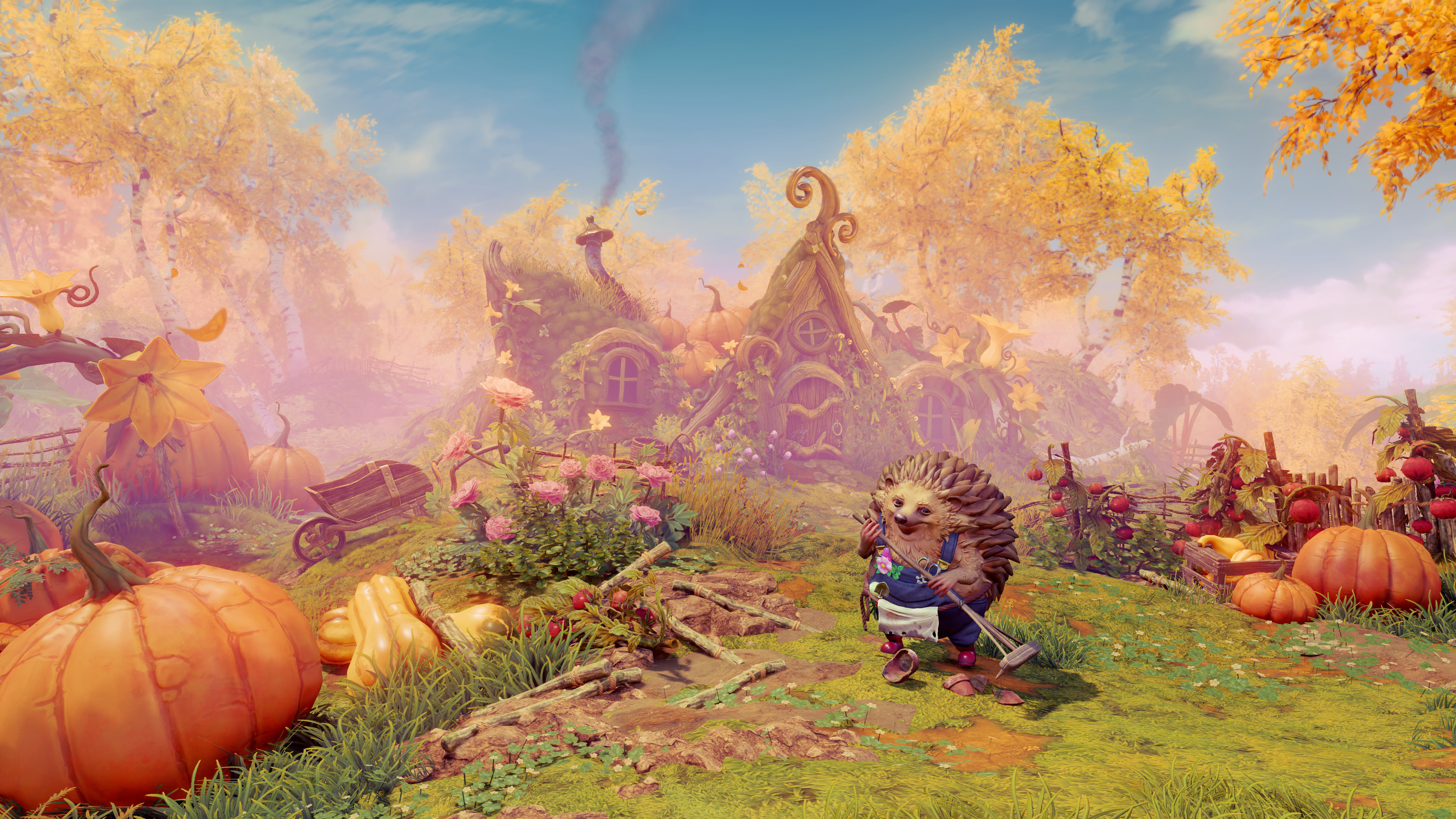 Download Video Game Trine 4: The Nightmare Prince 4k Ultra HD Wallpaper