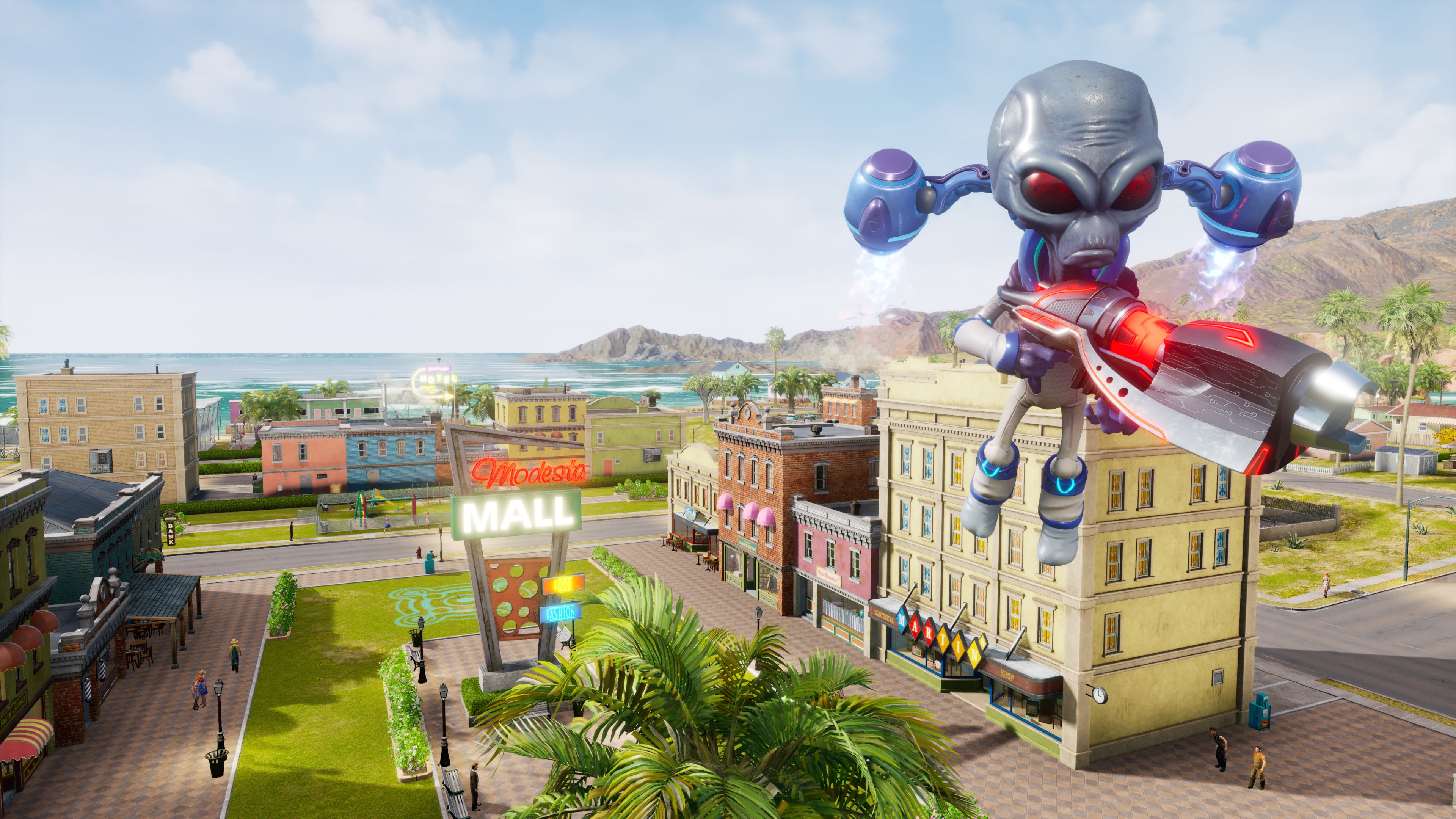 Video Game Destroy All Humans! HD Wallpaper