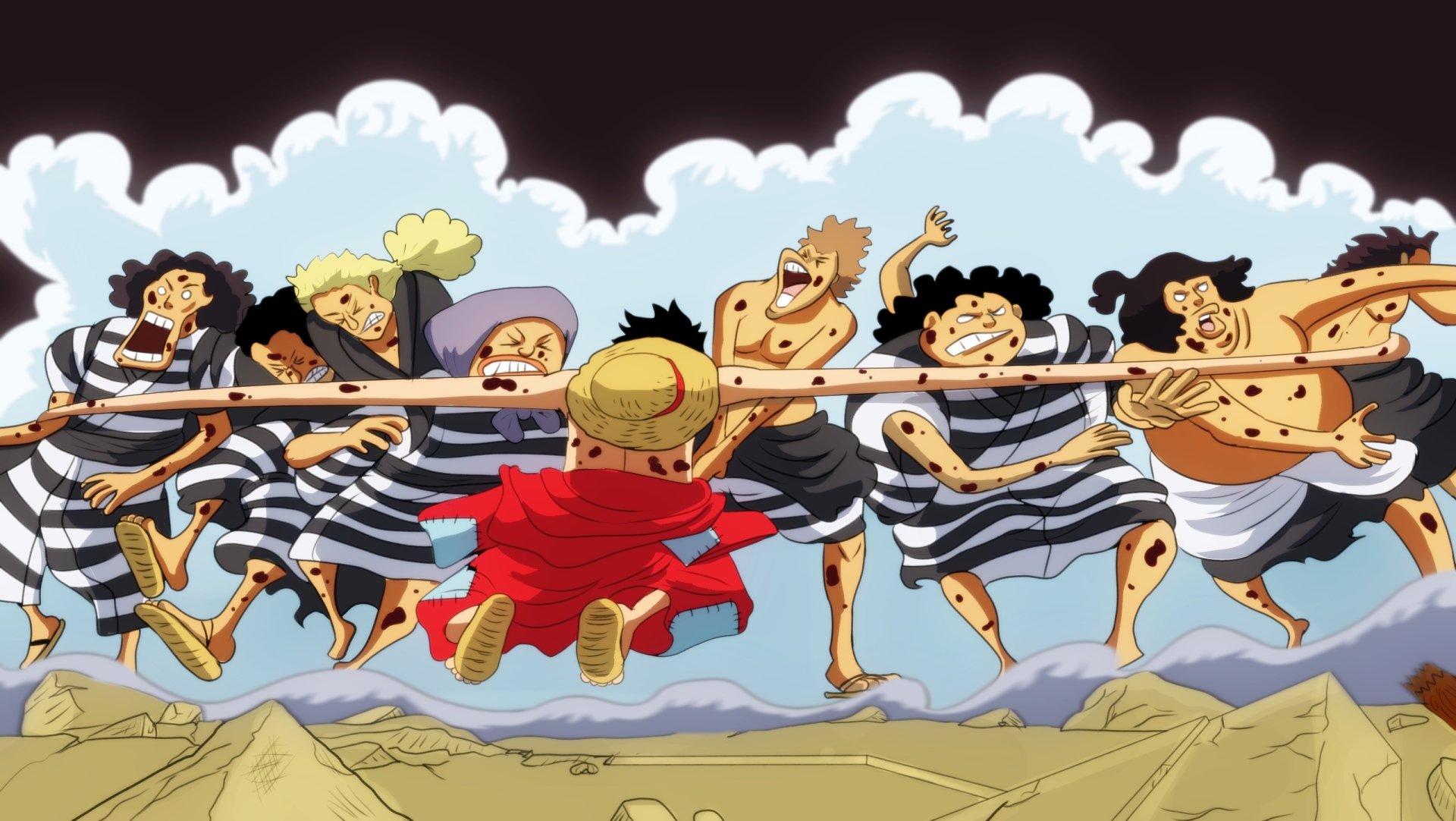 Download Monkey D. Luffy Anime One Piece HD Wallpaper by Alejandro ...