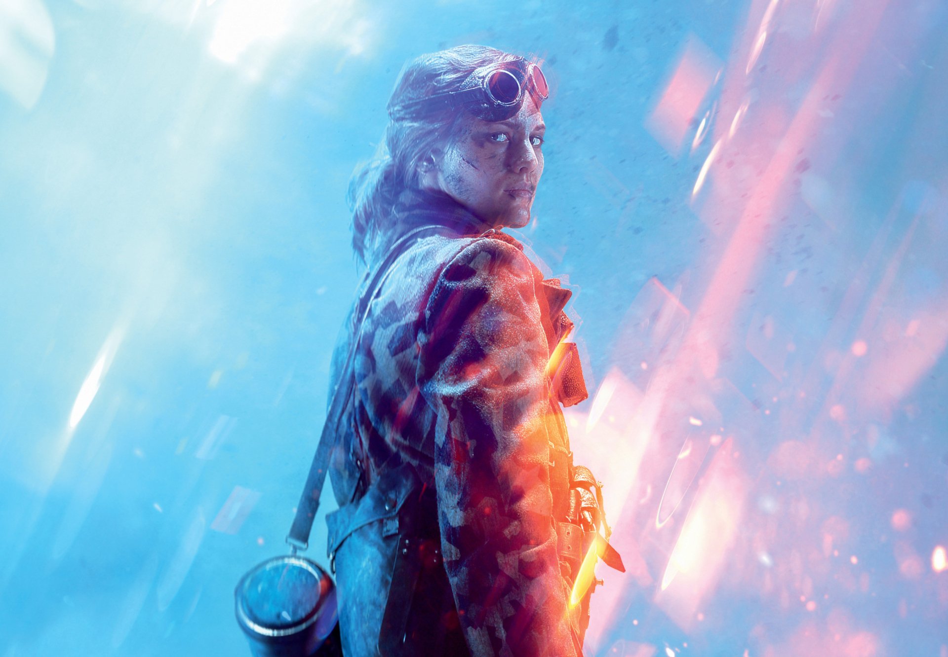 Battlefield V HD Wallpaper – Epic Video Game Battle Scene