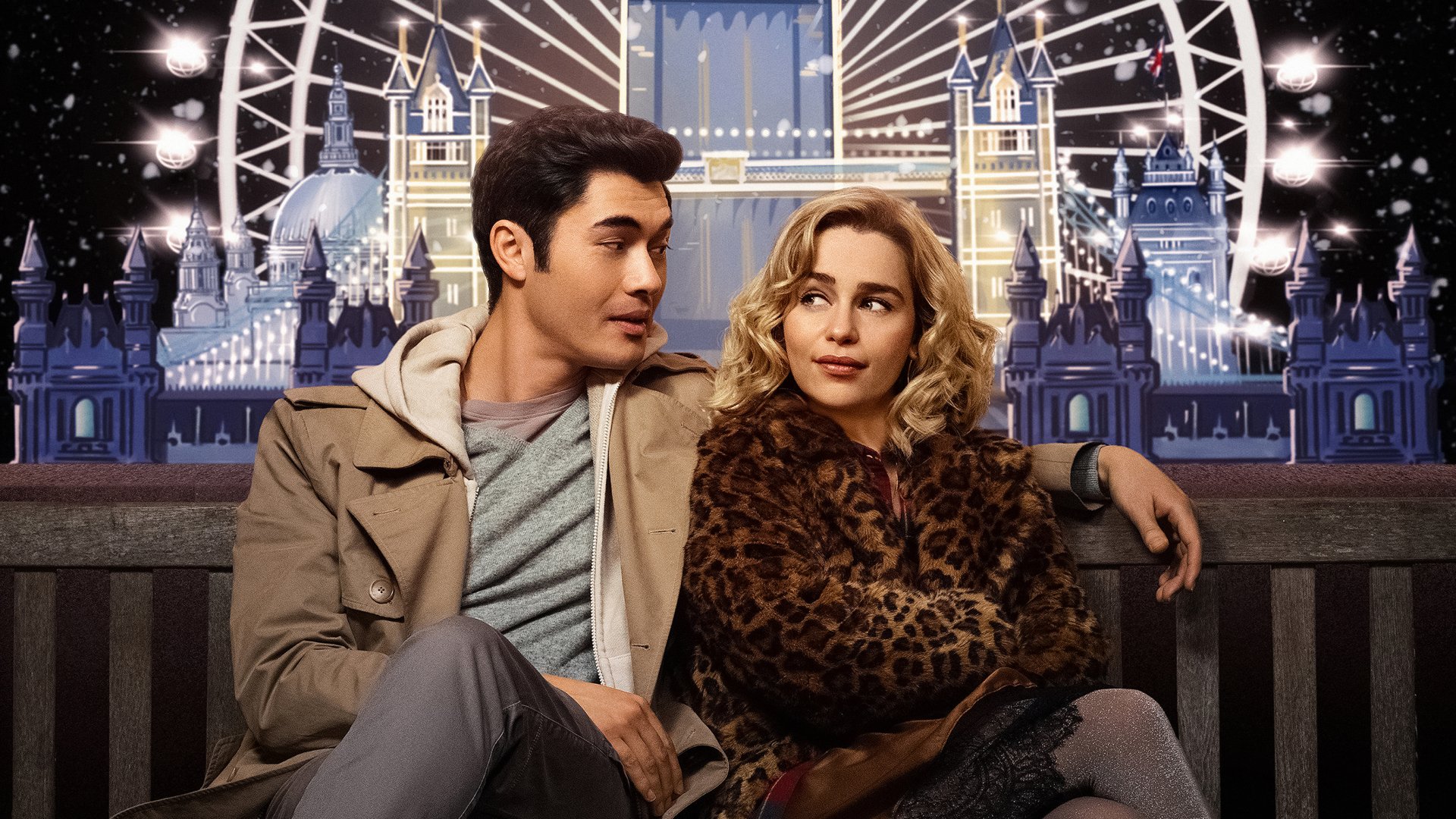 Download Henry Golding Emilia Clarke Movie Last Christmas HD Wallpaper