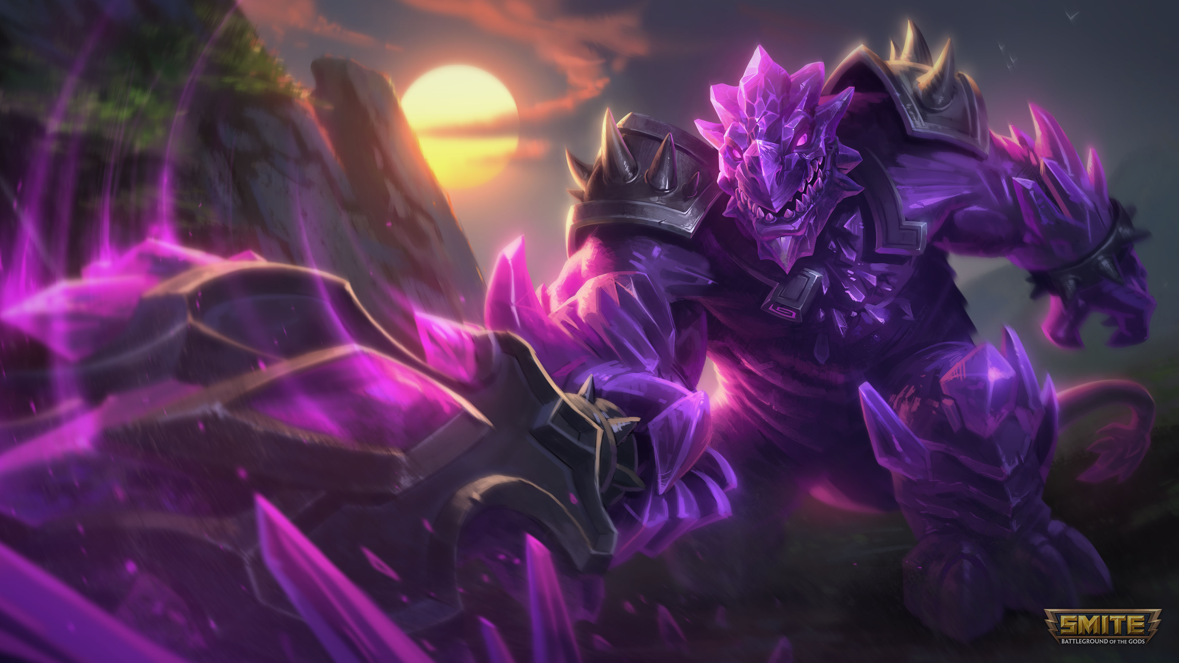 Download Warrior Ymir (Smite) Video Game Smite 4k Ultra HD Wallpaper by ...