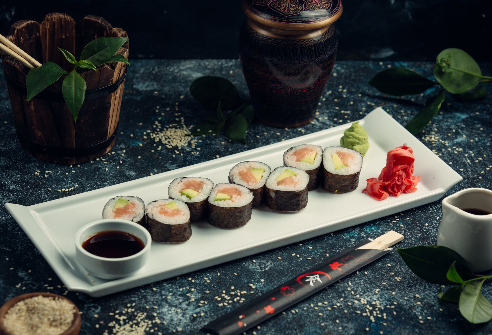 Download Seafood Still Life Food Sushi 4k Ultra HD Wallpaper ...