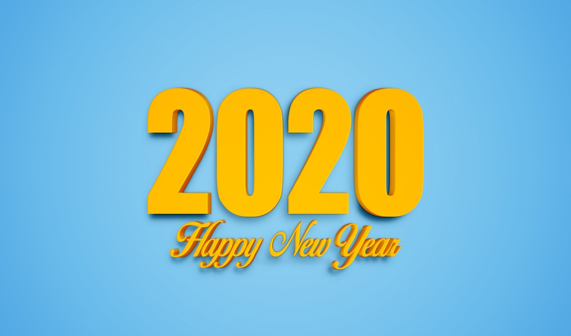 Download Happy New Year Holiday New Year 2020 HD Wallpaper | 2560x1508 ...