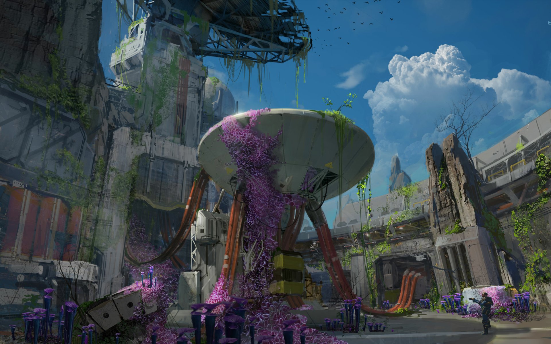 Download Video Game The Cycle HD Wallpaper