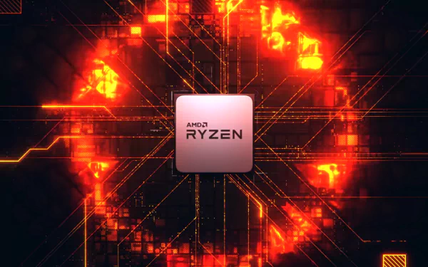 Download Technology AMD Ryzen 4k Ultra HD Wallpaper