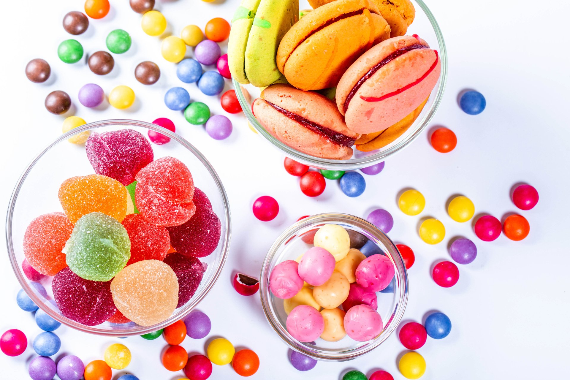 Download Macaron Sweets Food Candy 4k Ultra HD Wallpaper