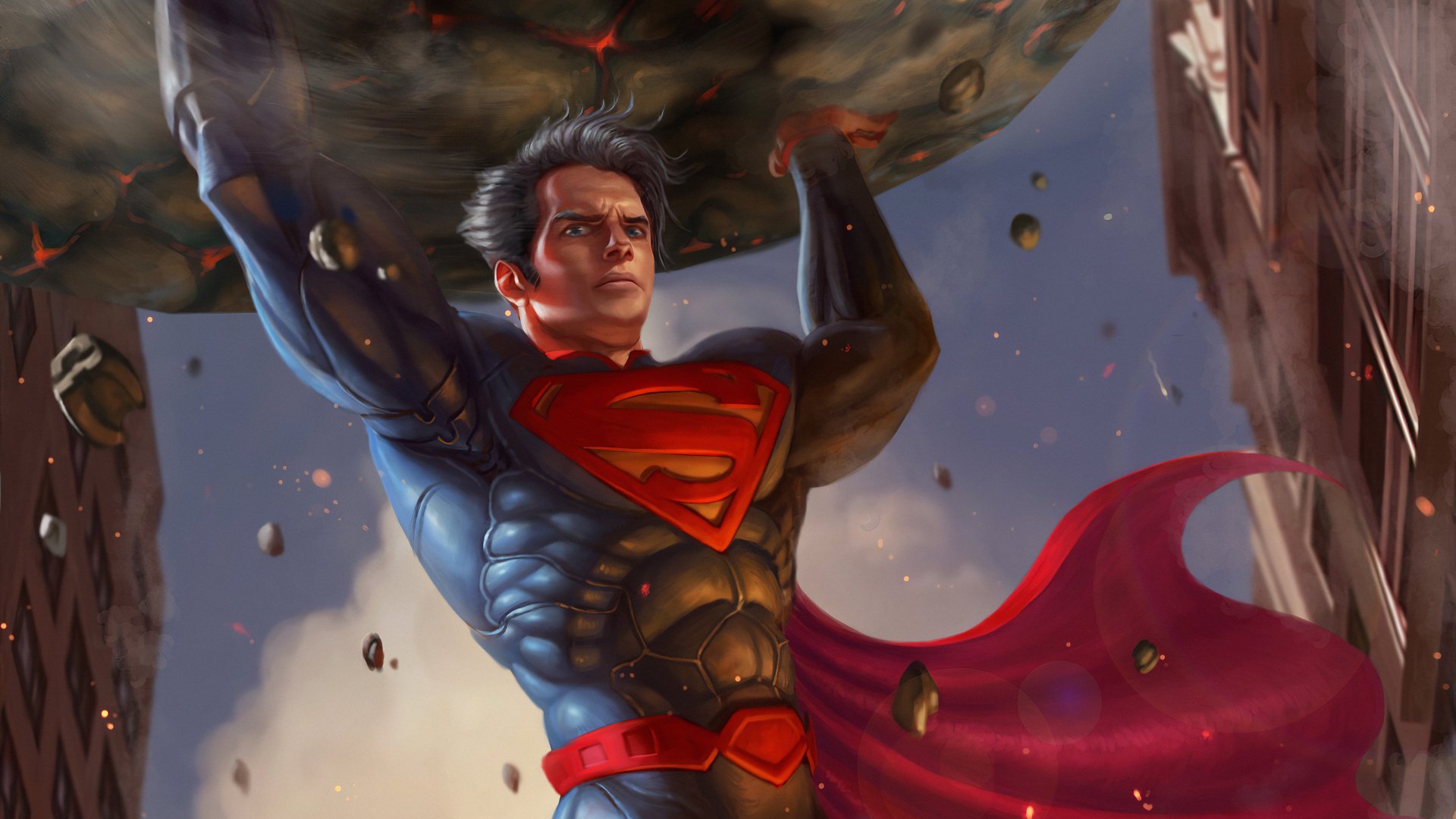 Download DC Comics Comic Superman HD Wallpaper by KyuYong Eom