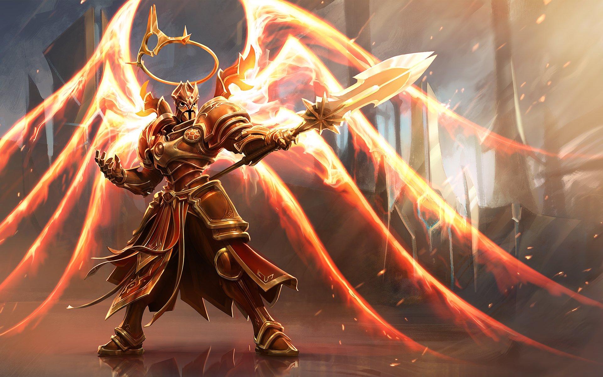 Imperius: Diablo III Avenger — Heroes of the Storm HD Wallpaper