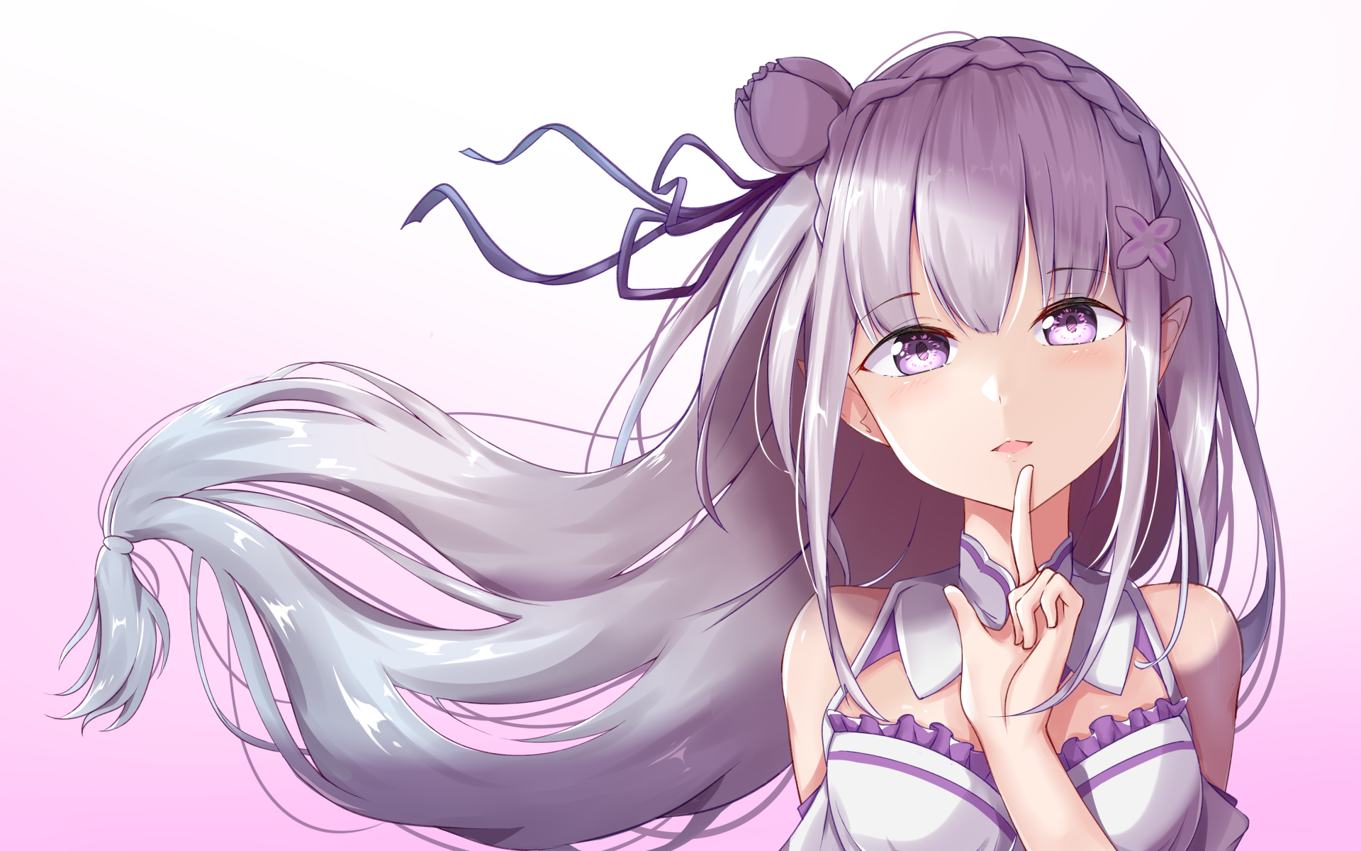 Emilia — Re:Zero: Starting Life in Another World | 4K Ultra HD Anime ...