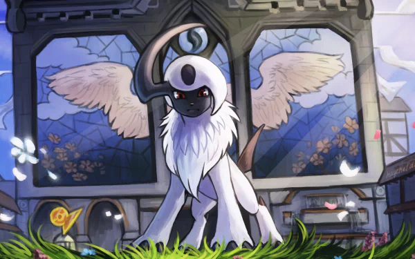 Absol in Apocalypse - HD Pokémon Wallpaper