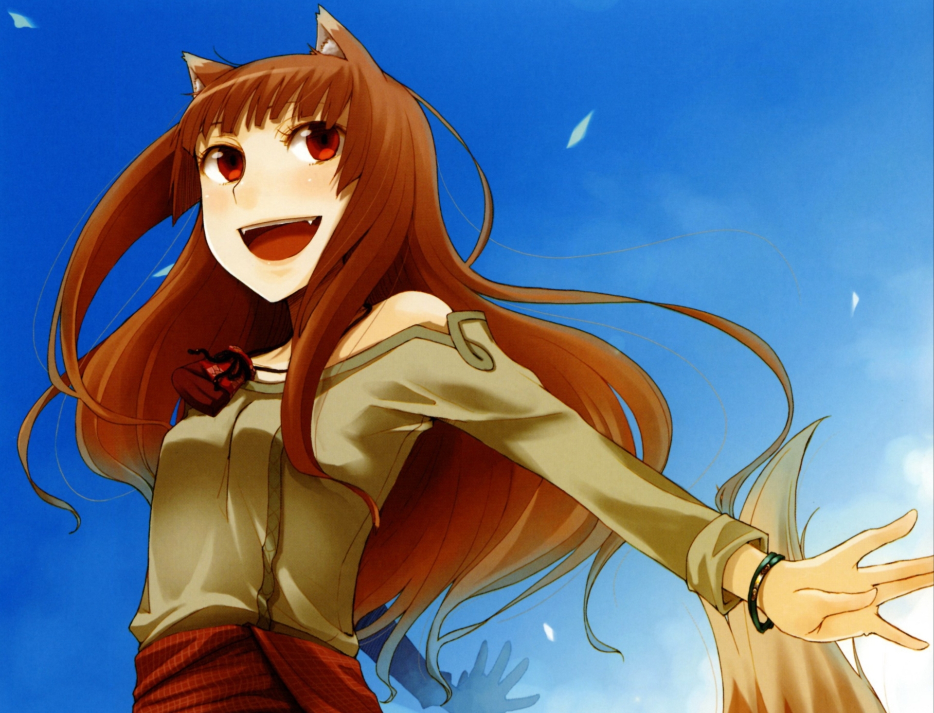 Download Holo (Spice & Wolf) Anime Spice And Wolf HD Wallpaper