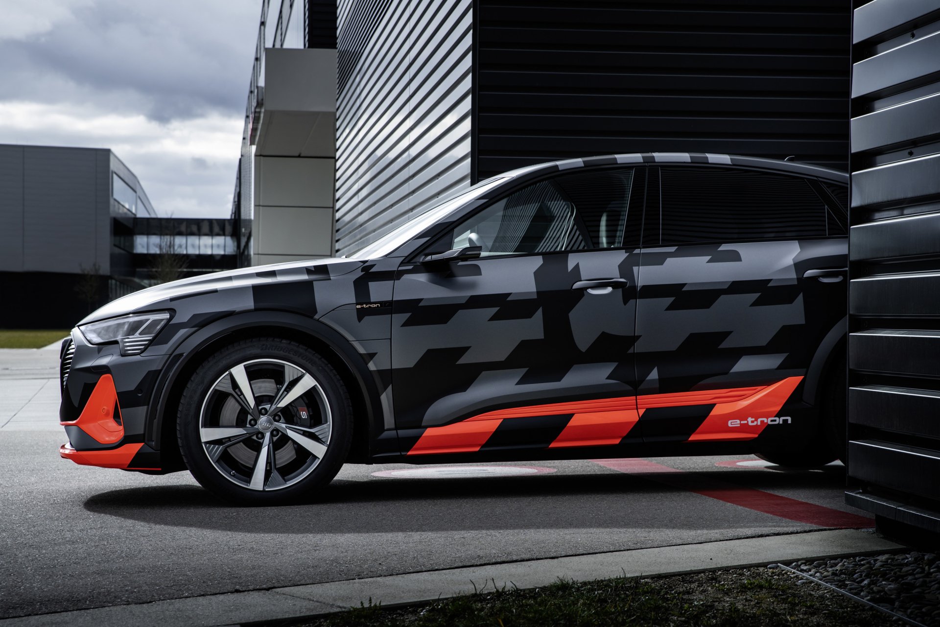 Download Car Hatchback Audi Compact Car Vehicle Audi E-Tron HD Wallpaper
