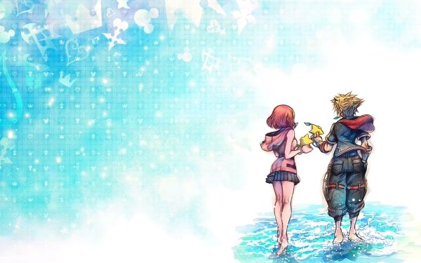 Naminé, Sora (Kingdom Hearts) Wallpaper and Background Image | 1600x1200