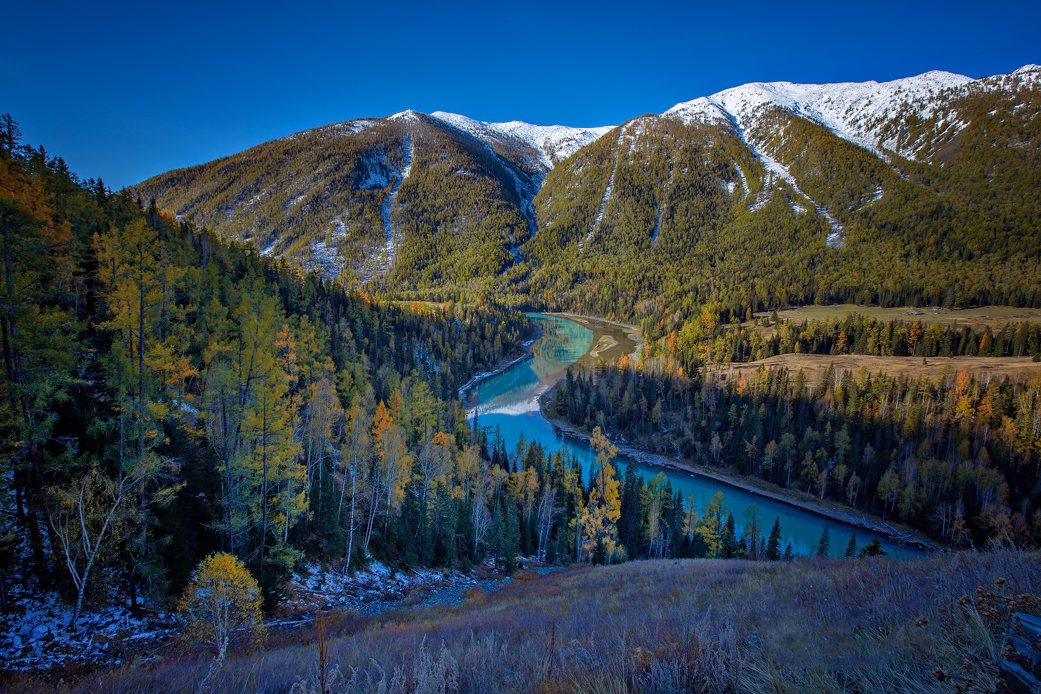 Nature River HD Wallpaper