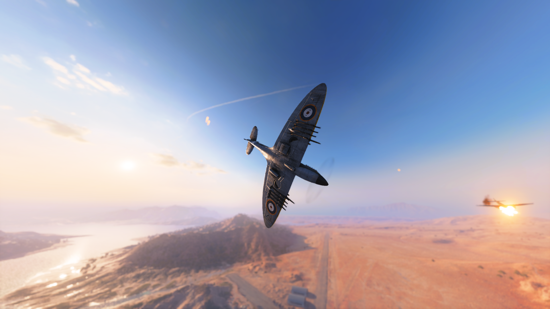 Download Airplane Video Game Battlefield V HD Wallpaper by FLX-II