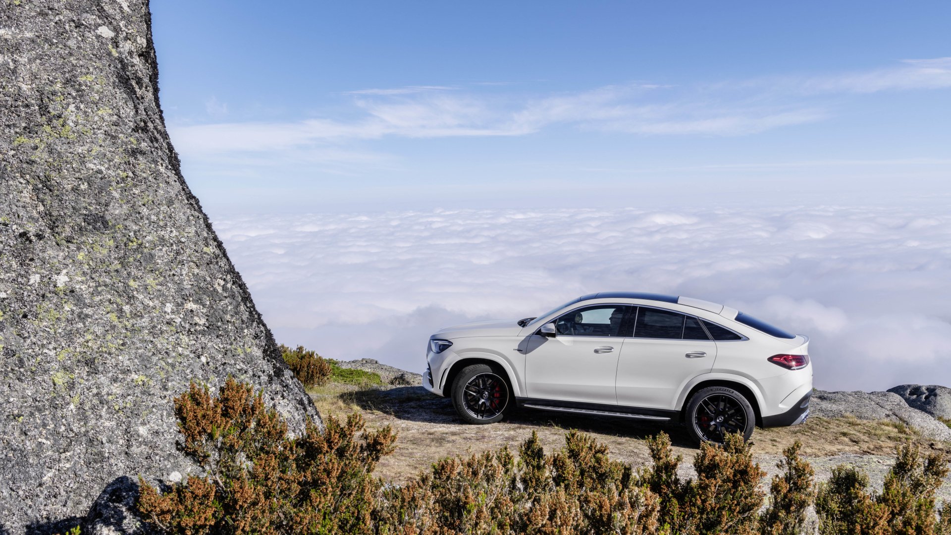Download White Car Car SUV Mercedes-Benz Vehicle Mercedes-AMG GLE 53 4k ...