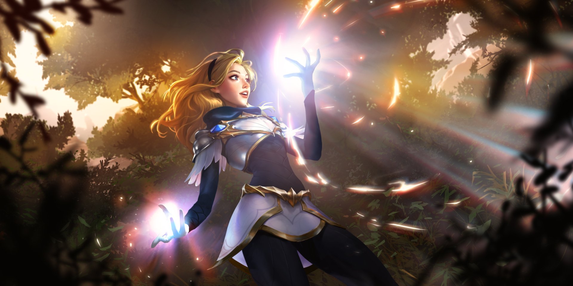 Lux Radiance: HD Legends of Runeterra Wallpaper Showcase by Gerald Parel