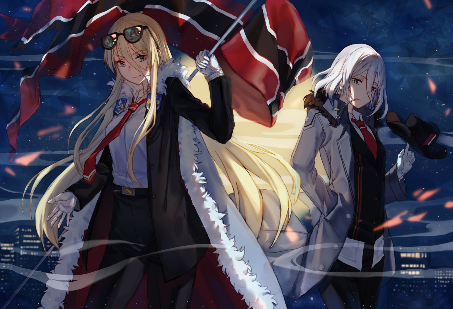 Download Tirpitz (Azur Lane) Bismarck (Azur Lane) Anime Azur Lane HD ...