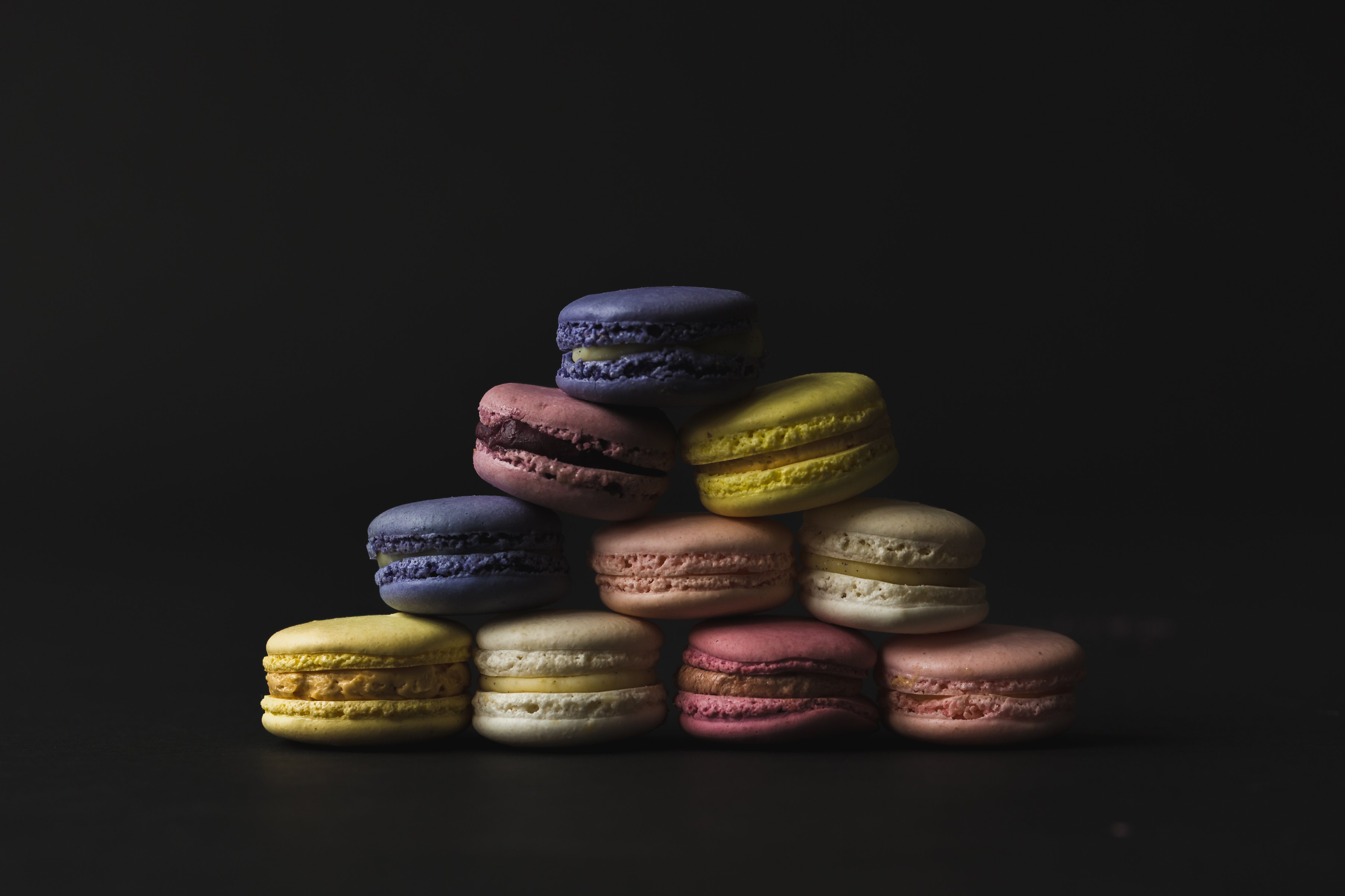 Download Food Macaron 4k Ultra HD Wallpaper by Matthew Henry