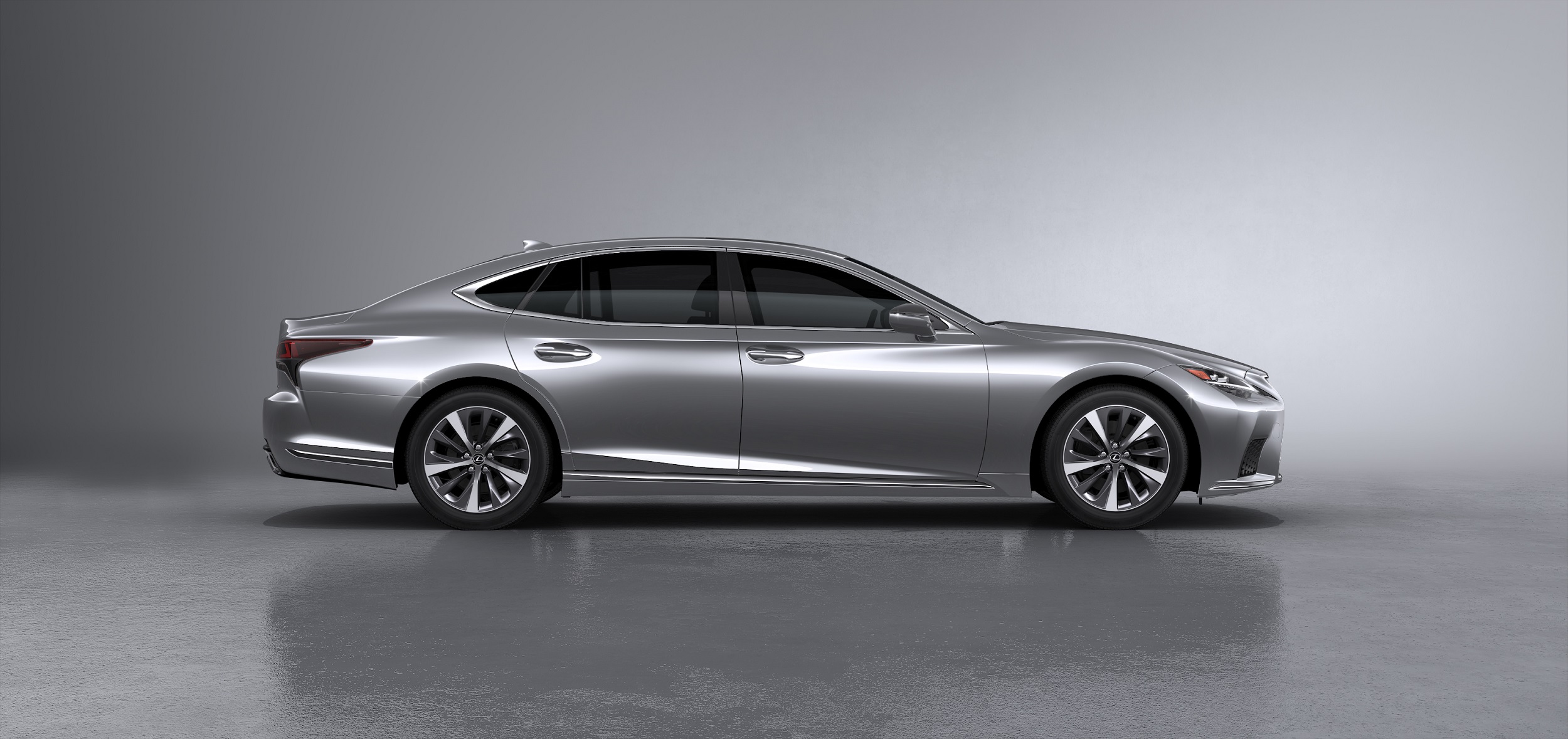 Download Silver Car Car Lexus Vehicle Lexus LS HD Wallpaper