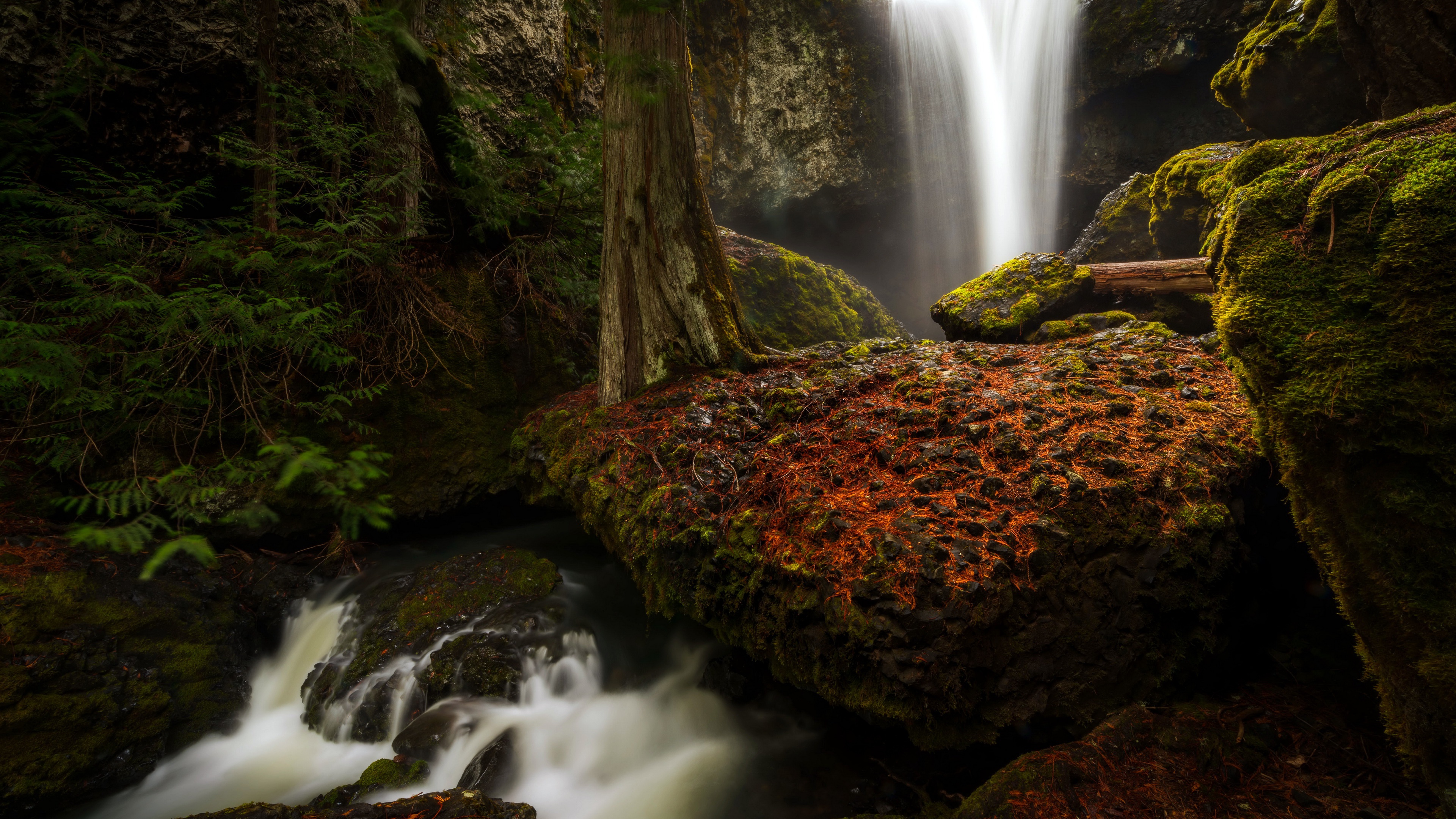 Download Nature Waterfall 4k Ultra HD Wallpaper