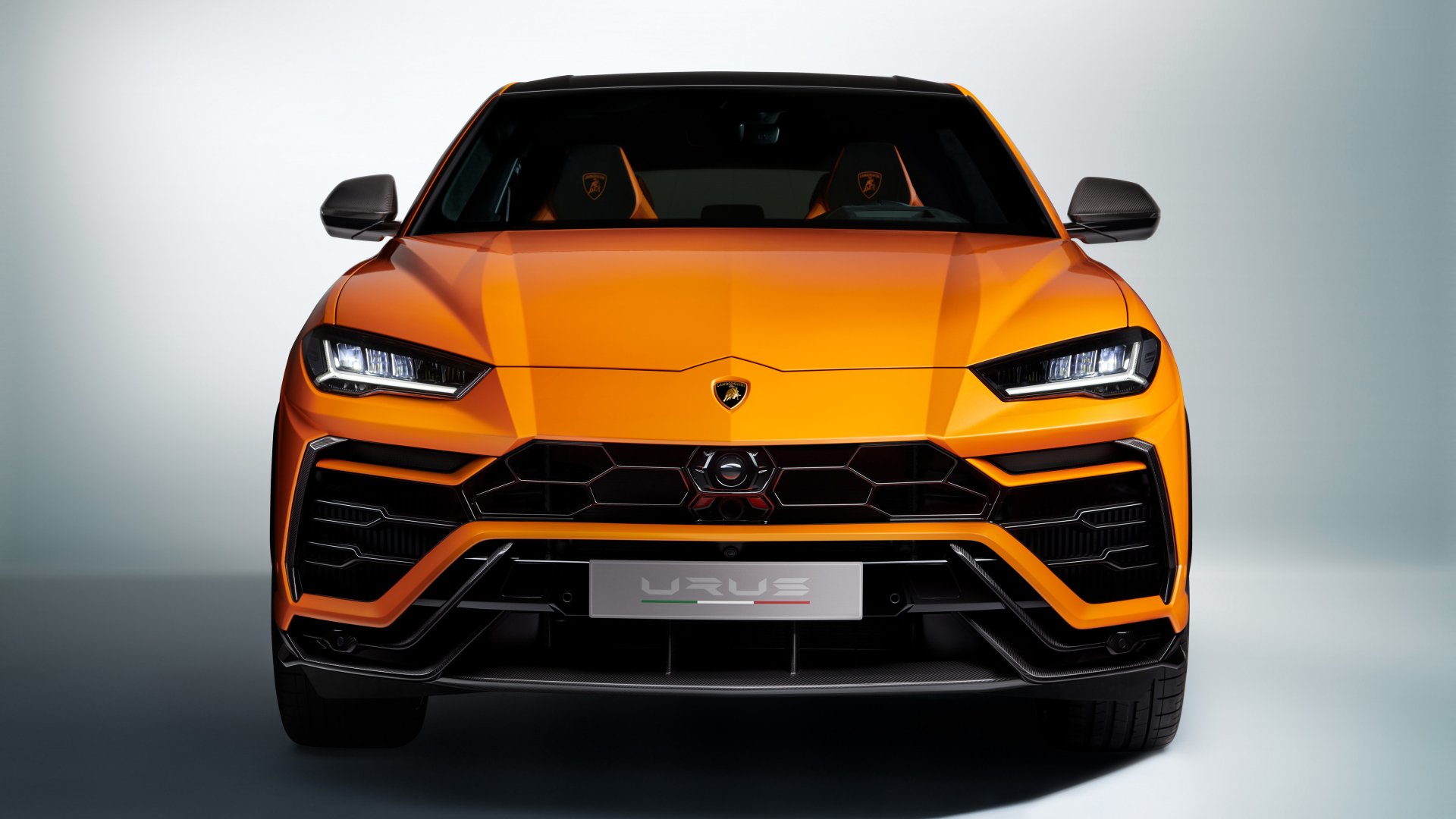 Download SUV Orange Car Car Lamborghini Vehicle Lamborghini Urus 4k ...