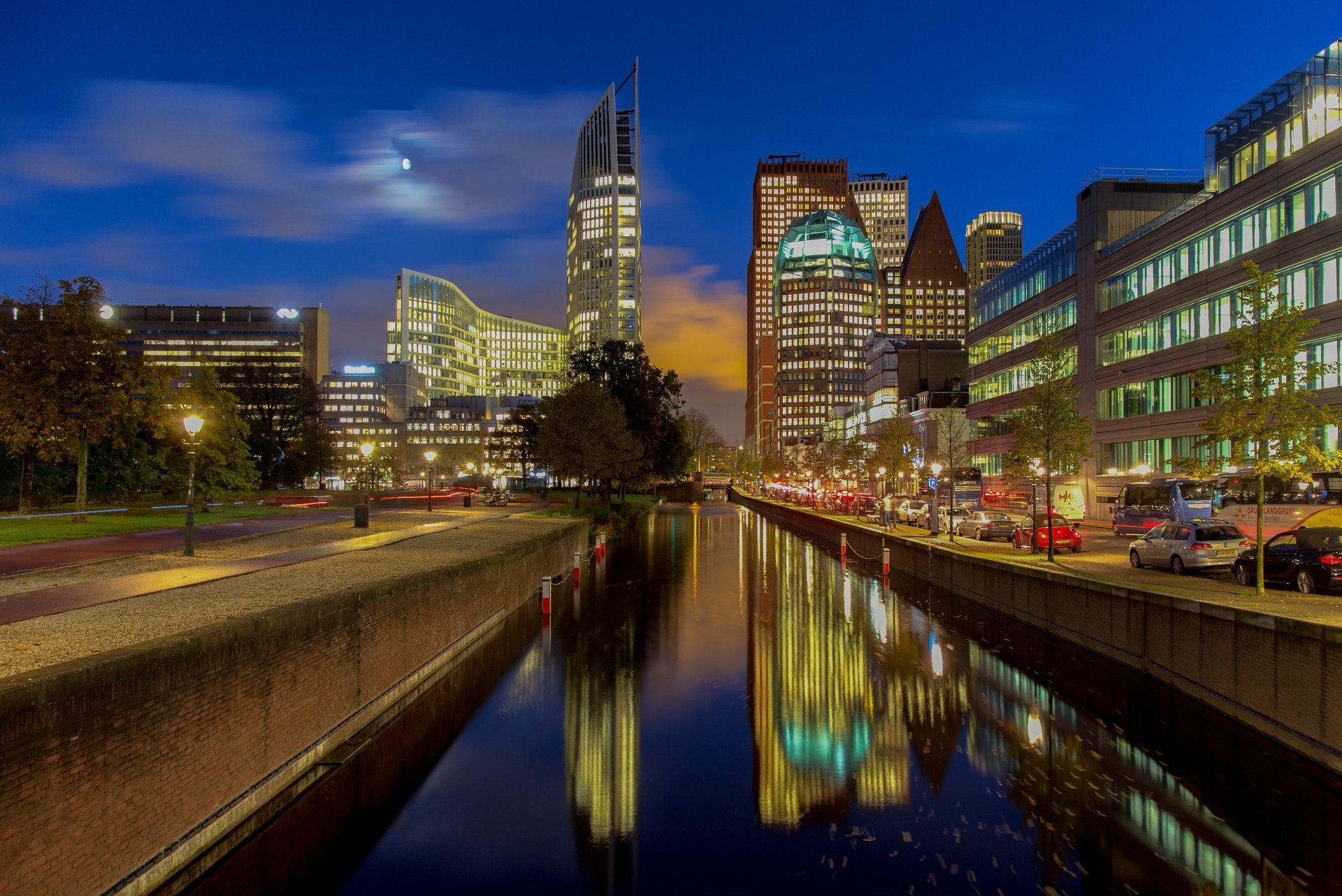 Download Netherlands Canal Man Made The Hague 4k Ultra HD Wallpaper