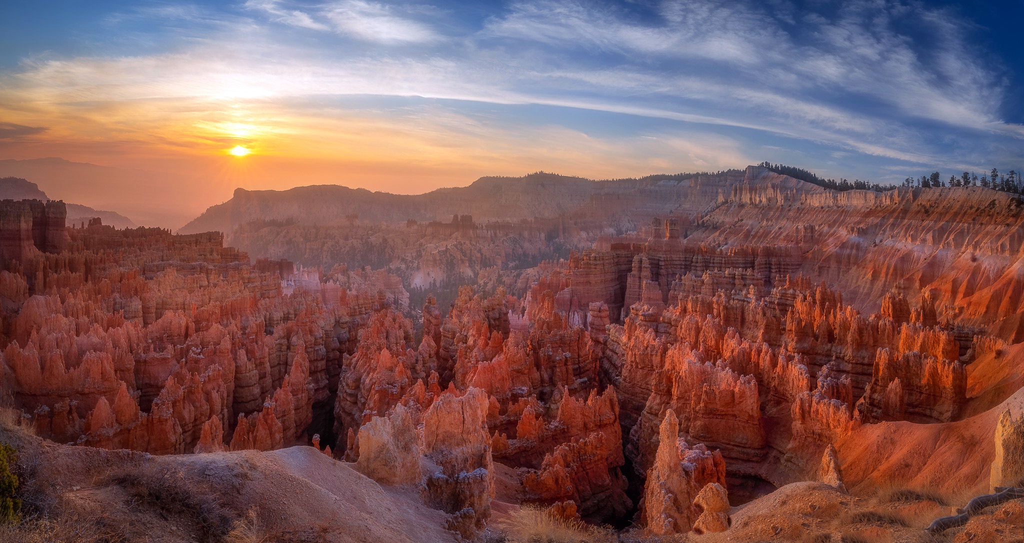 Bryce Canyon Sunrise: Stunning Nature HD Wallpaper