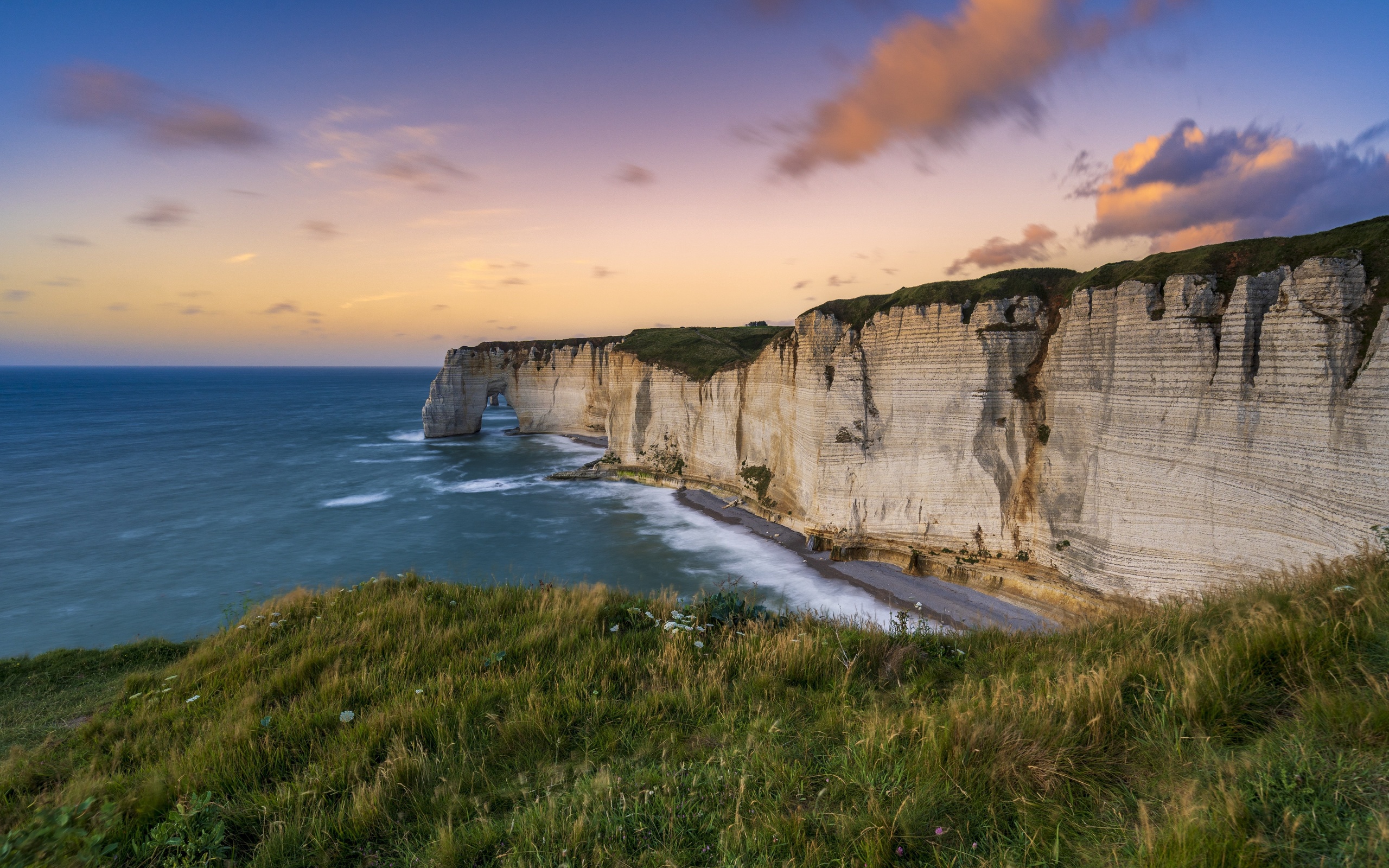 Download Cliff Ocean Coast Nature Coastline Hd Wallpaper