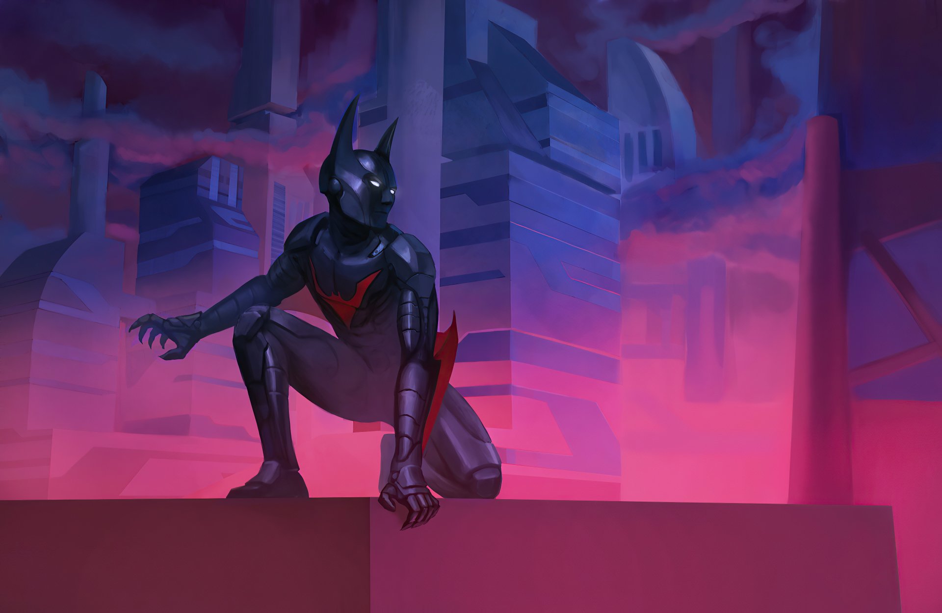 Download DC Comics Batman Comic Batman Beyond 4k Ultra HD Wallpaper by ...