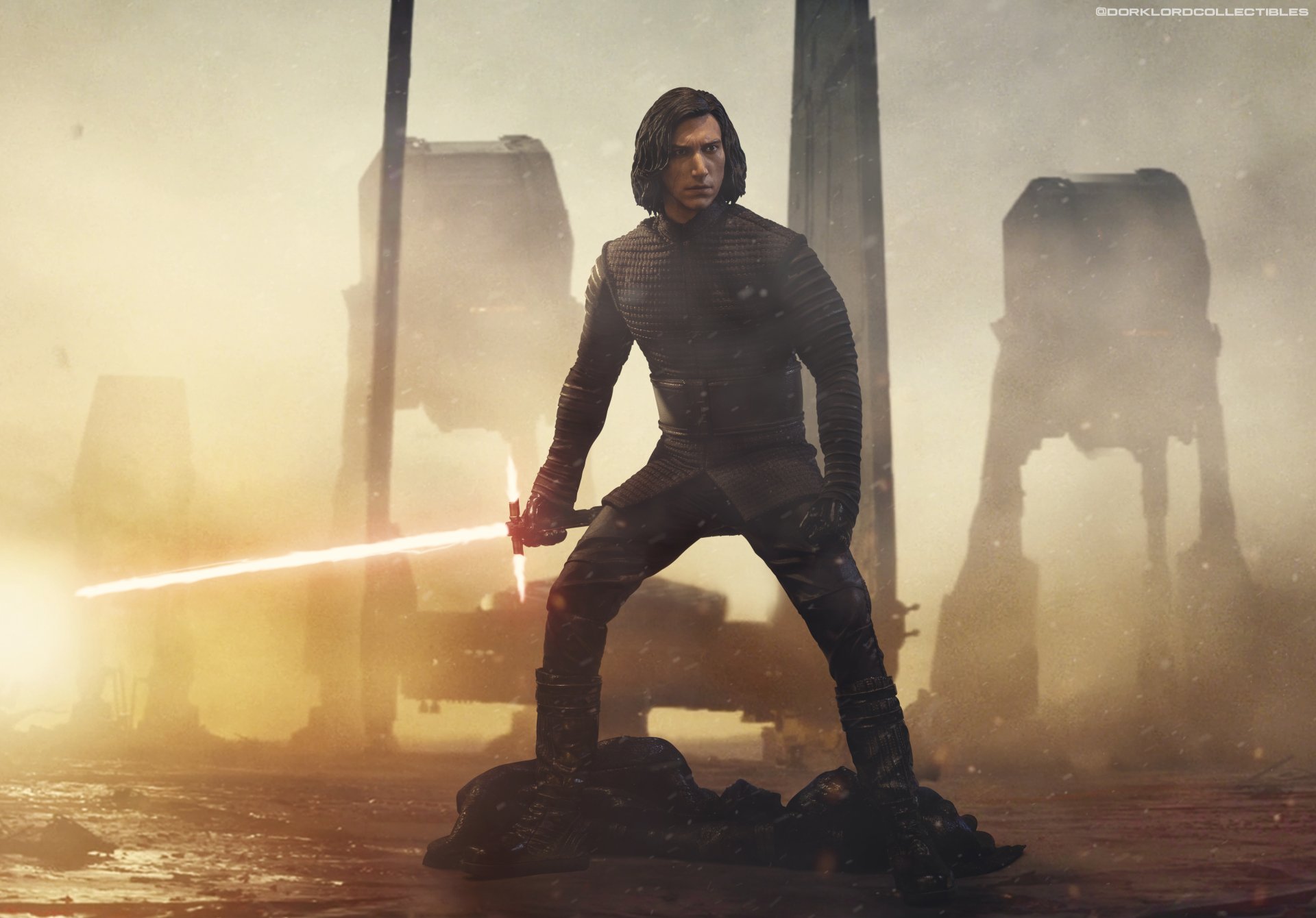 Download Figurine Lightsaber Kylo Ren Star Wars: The Last Jedi Man Made ...