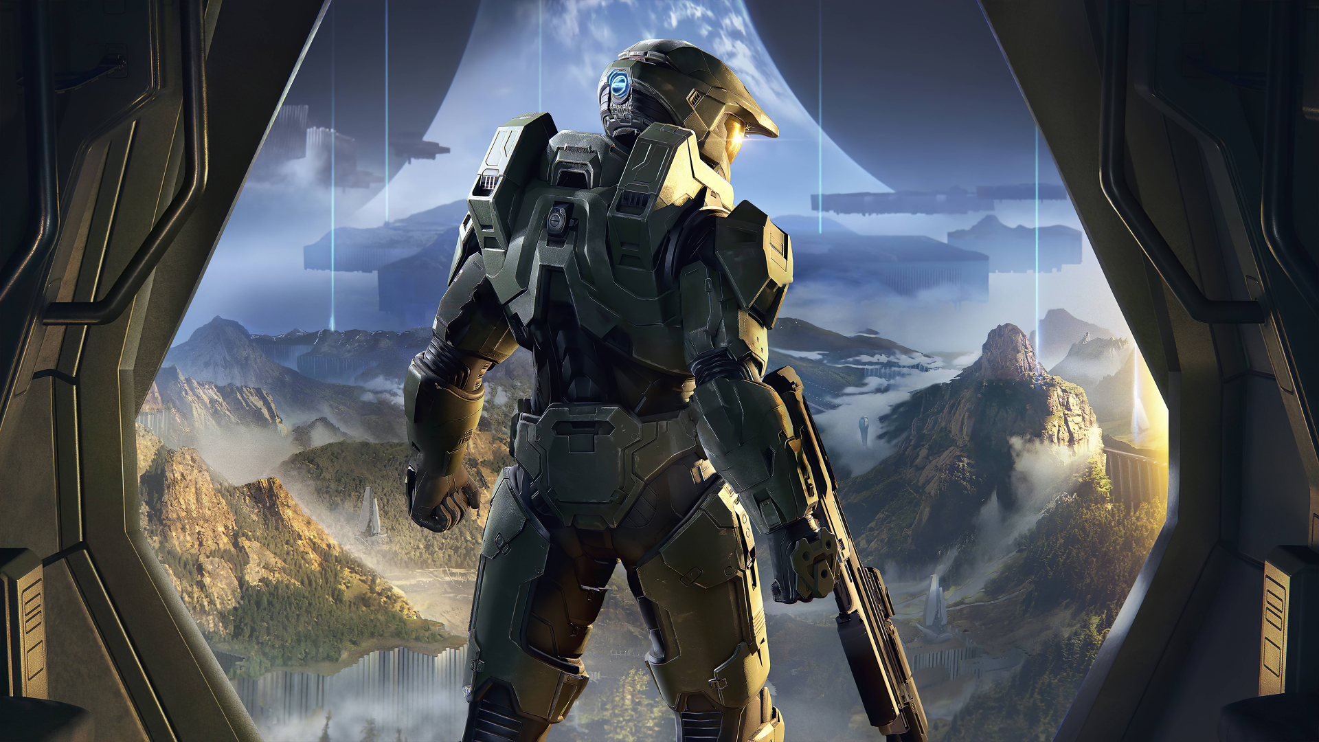 Download Master Chief Video Game Halo Infinite 4k Ultra HD Wallpaper ...