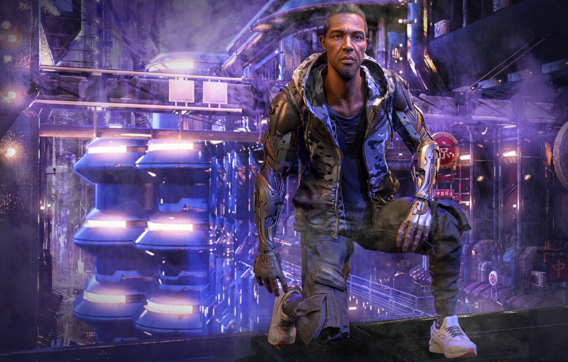 Download Cyborg Sci Fi Cyberpunk HD Wallpaper by CarlCG | 3258x2080 ...