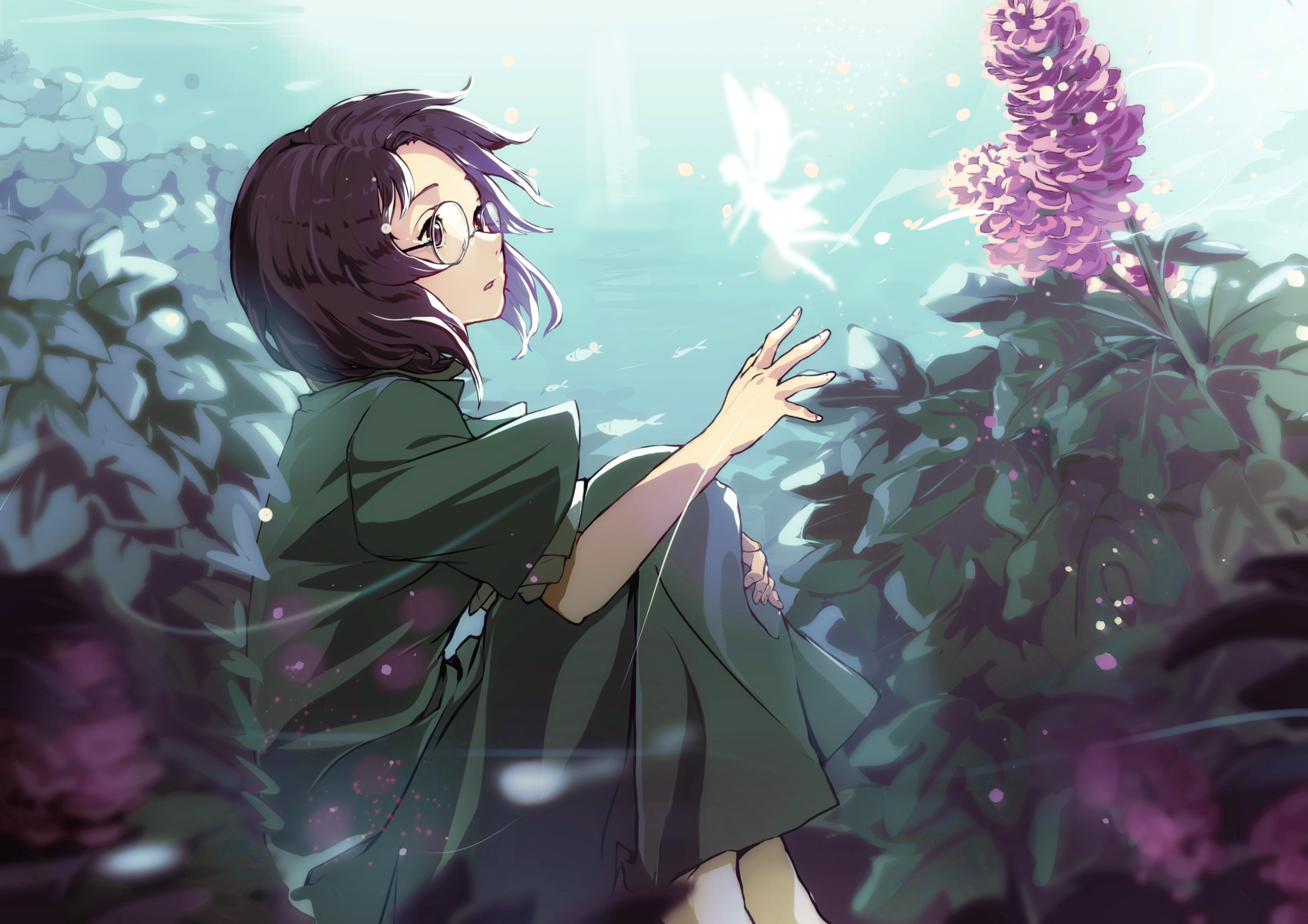 Download Fairy Glasses Anime Original HD Wallpaper by Dewitri Virika