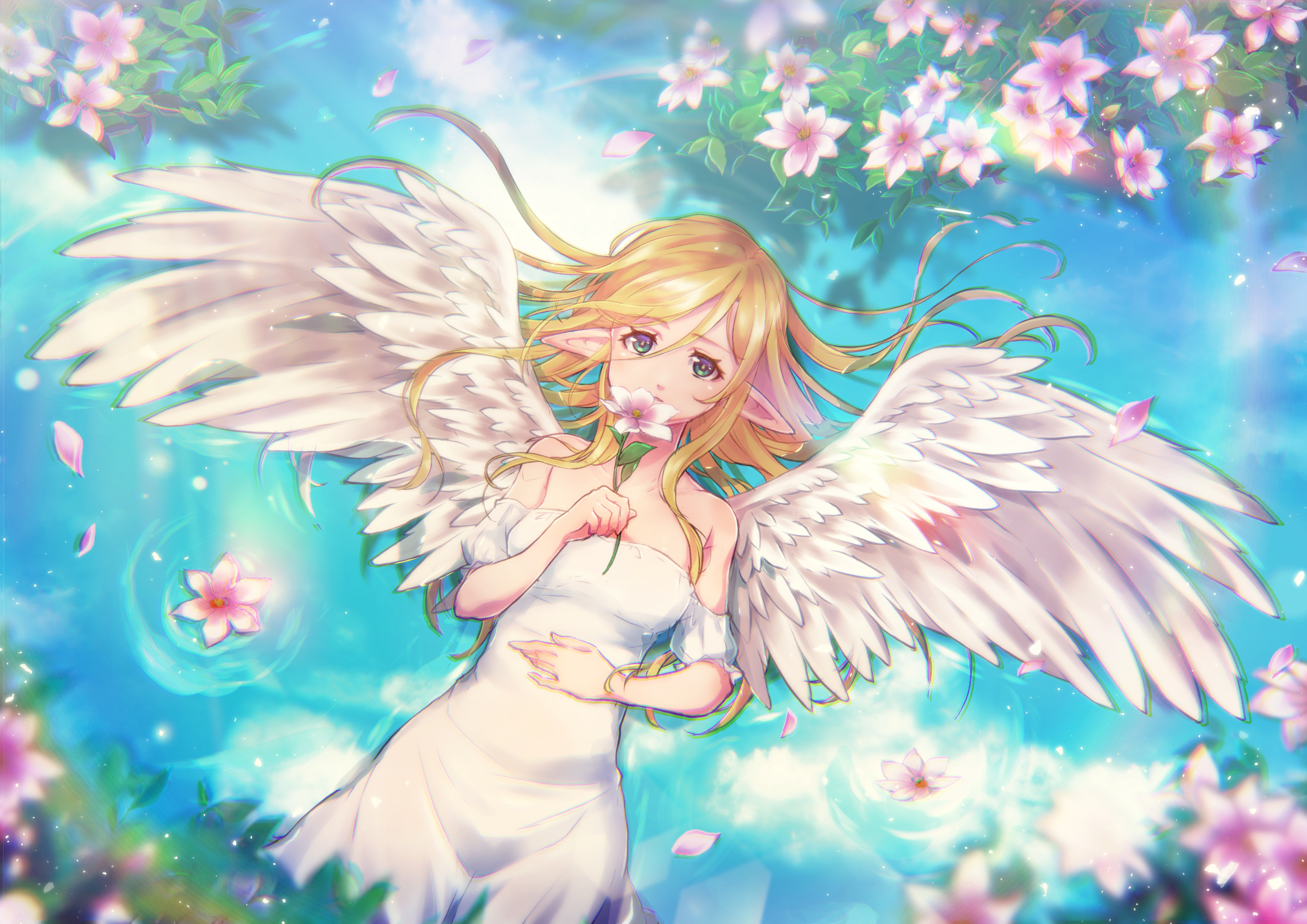 Download Anime Angel Anime Angel HD Wallpaper by なかまつえり