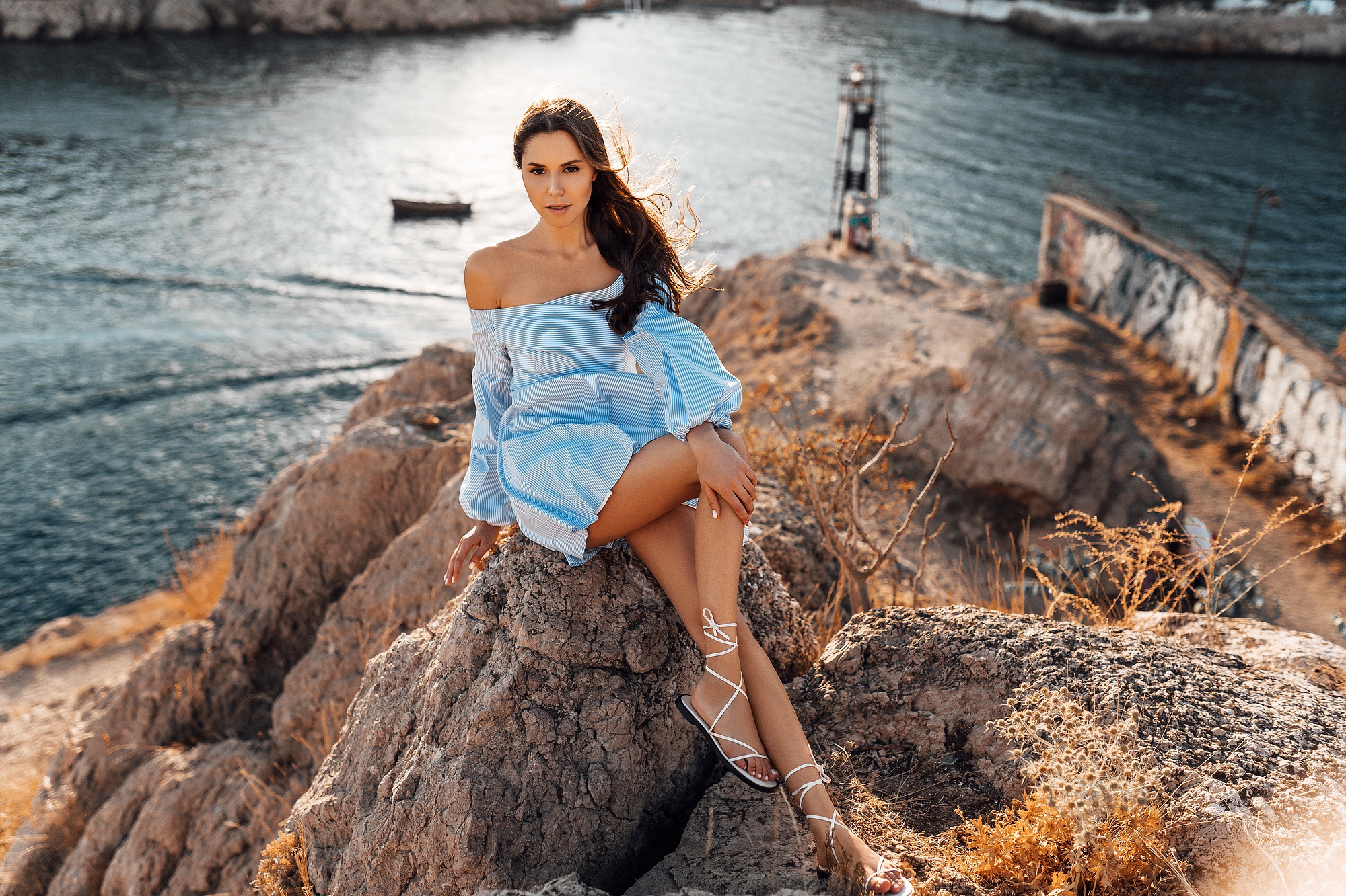 Download Model Nastya Bochkova Woman Mood HD Wallpaper by Anton Swarovsky