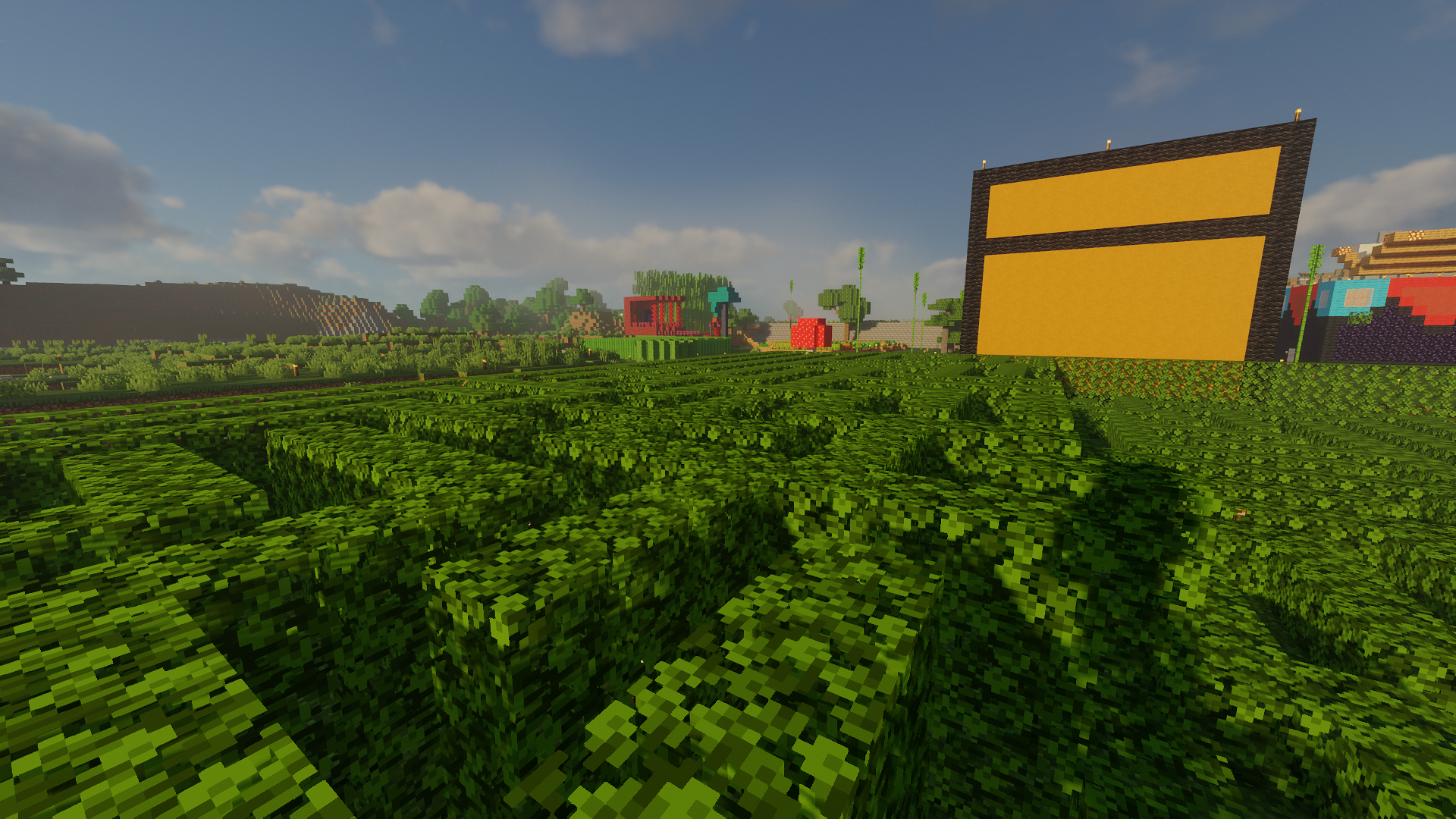 Minecraft Farm Wallpaper