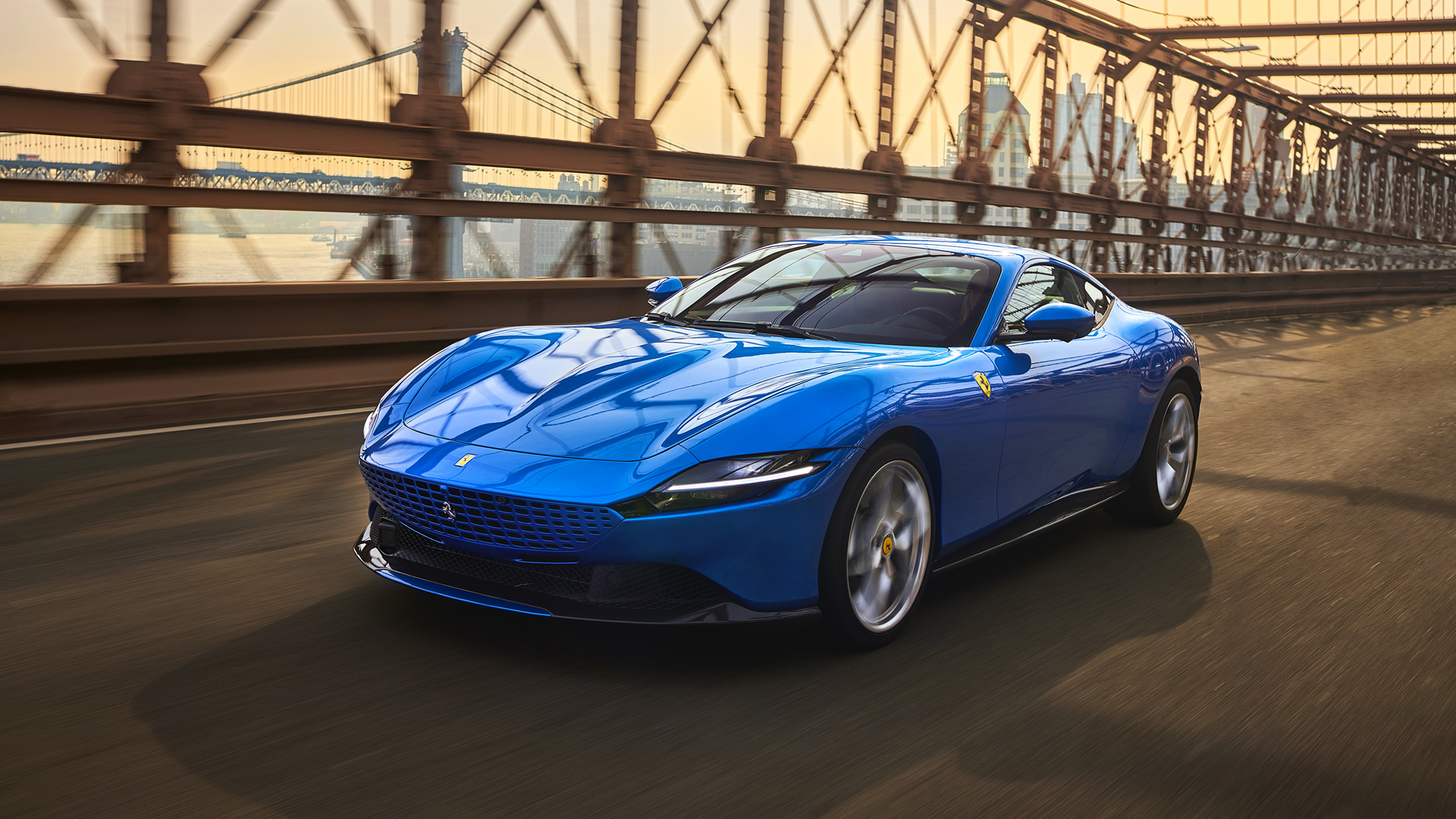 Download Supercar Silver Car Car Ferrari Vehicle Ferrari Roma 4k Ultra ...