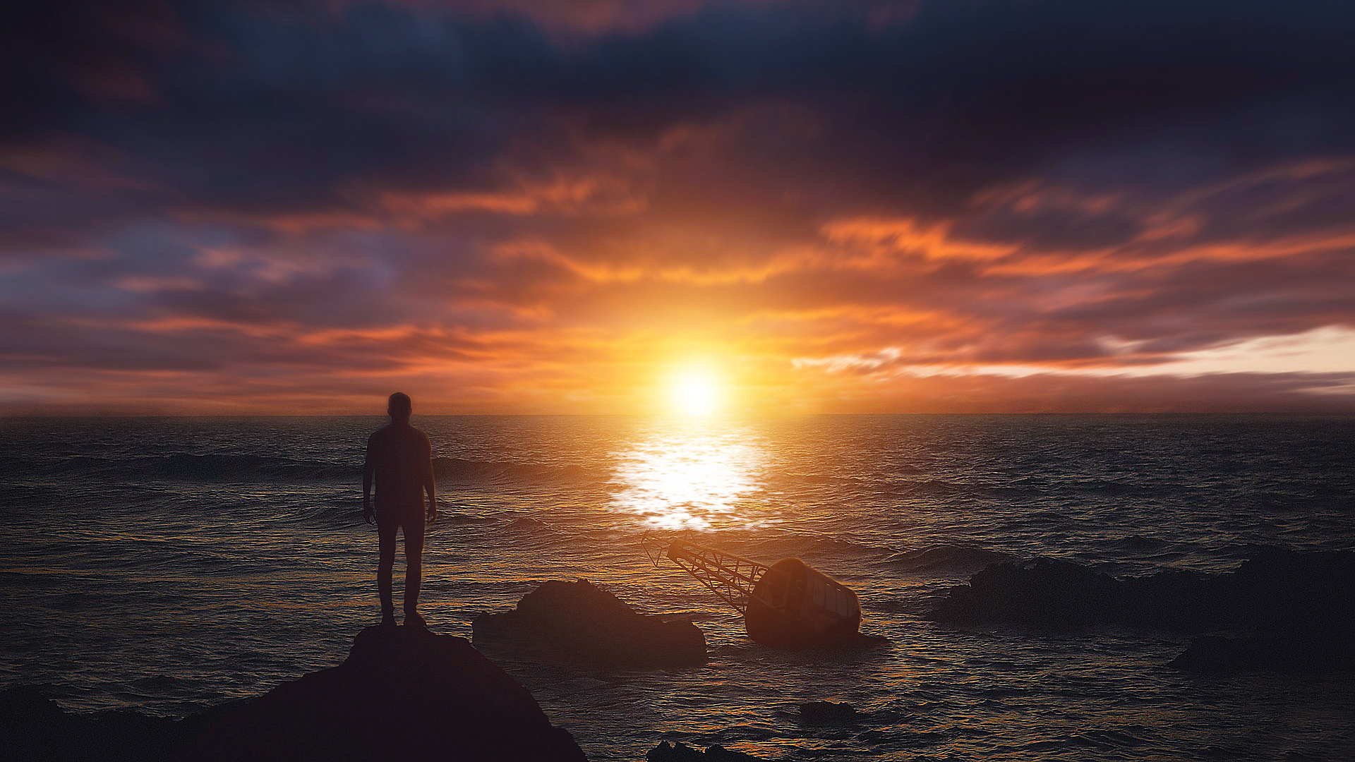 Watching the sunset by Nikos23