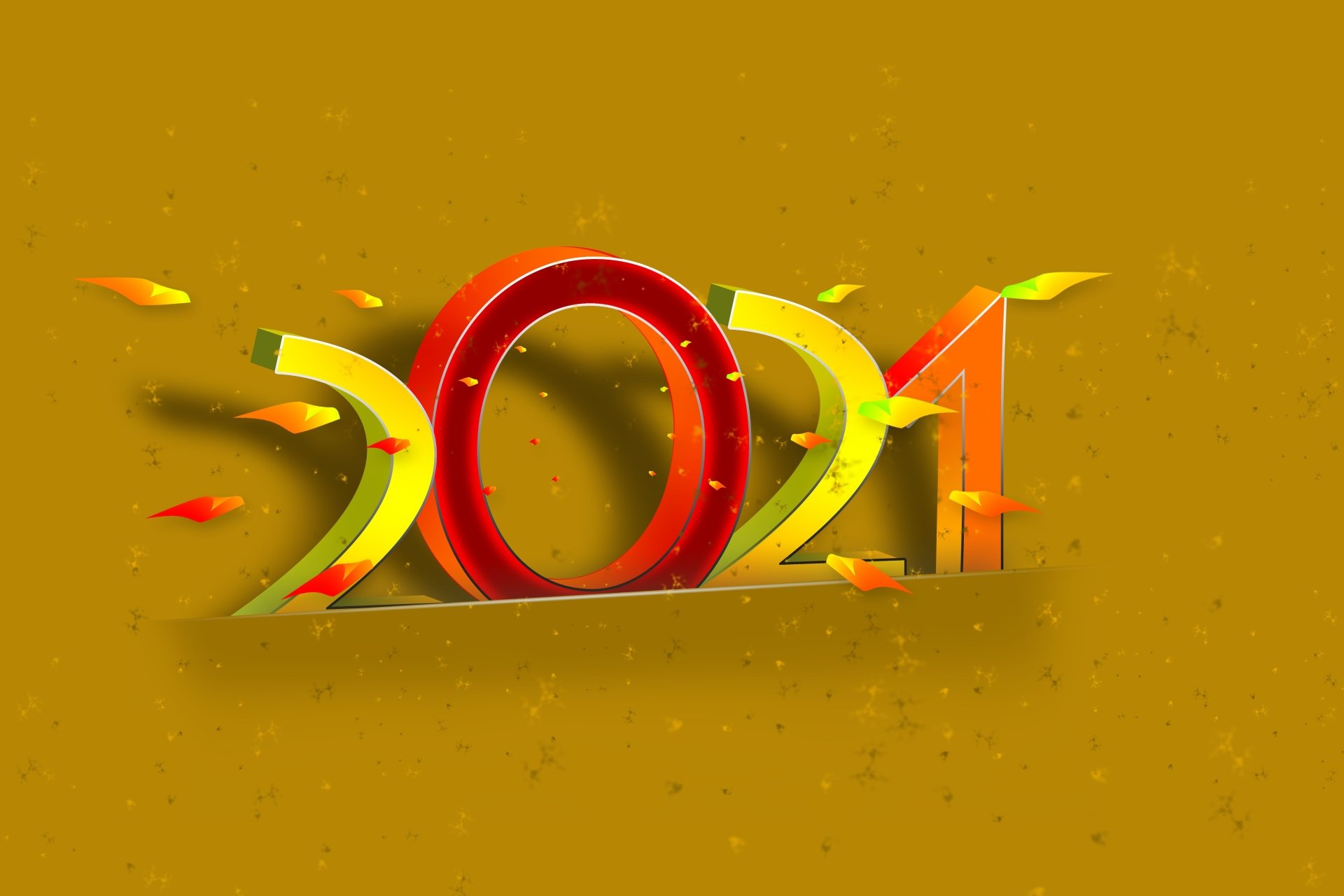 Download Holiday New Year 2021 8k Ultra HD Wallpaper