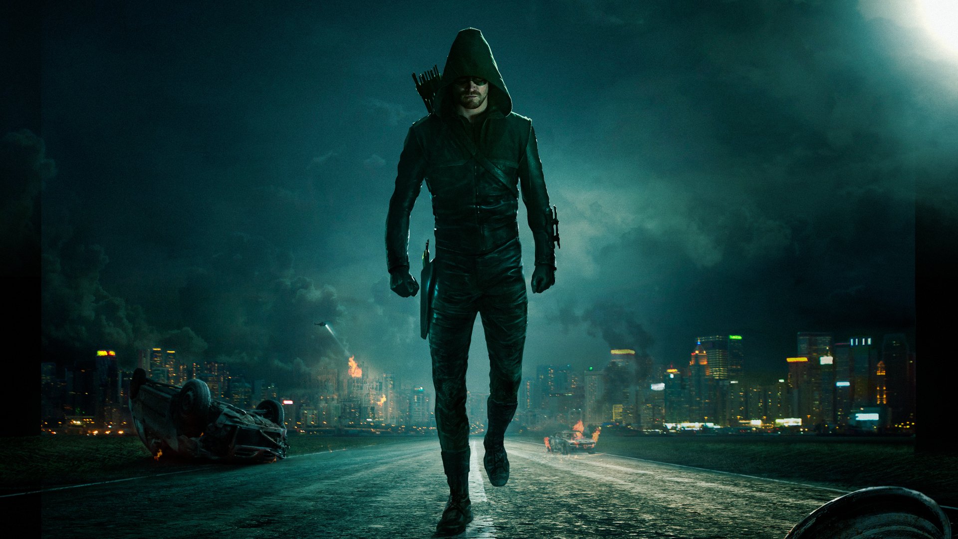 Arrow 4K Ultra HD Wallpaper – Stephen Amell as Oliver Queen, TV Show Hero